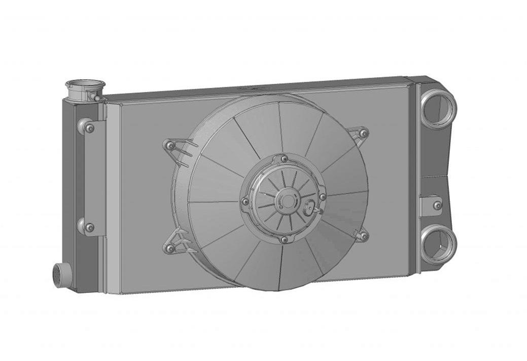 PWR North America 939-22110 PWR North America Drag Race Radiators ...