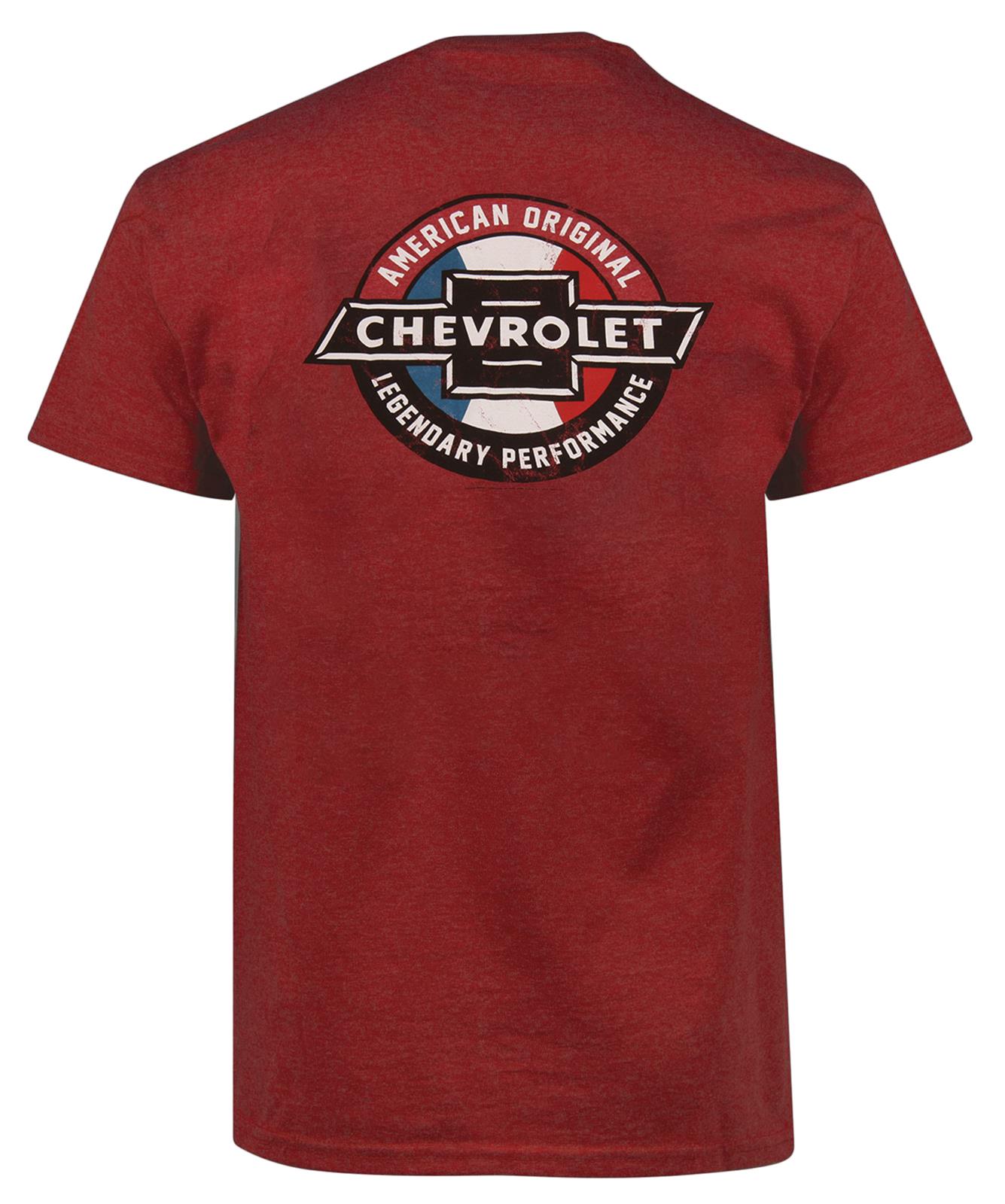 Summit Gifts CH1424-5 Chevy Bowtie Legendary Performance T-Shirts ...