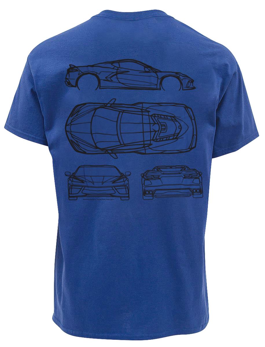 Summit Gifts CR1401-3 Corvette Engineer T-Shirts | Summit Racing