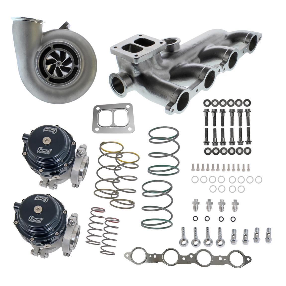 Summit Racing 03-0267 Summit Racing™ Turbocharger Hot Side Combo Kits ...