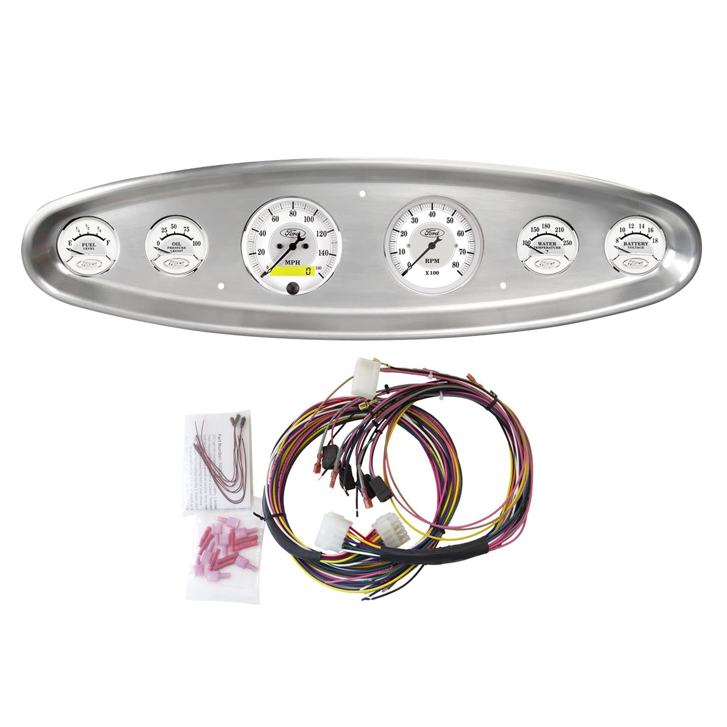 Summit Racing 07-0040 Summit Racing™ Ford Masterpiece Gauge Pro Packs ...