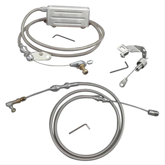 Lokar 13-0082 Summit Racing™ Throttle Cable and Kickdown Cable Pro ...