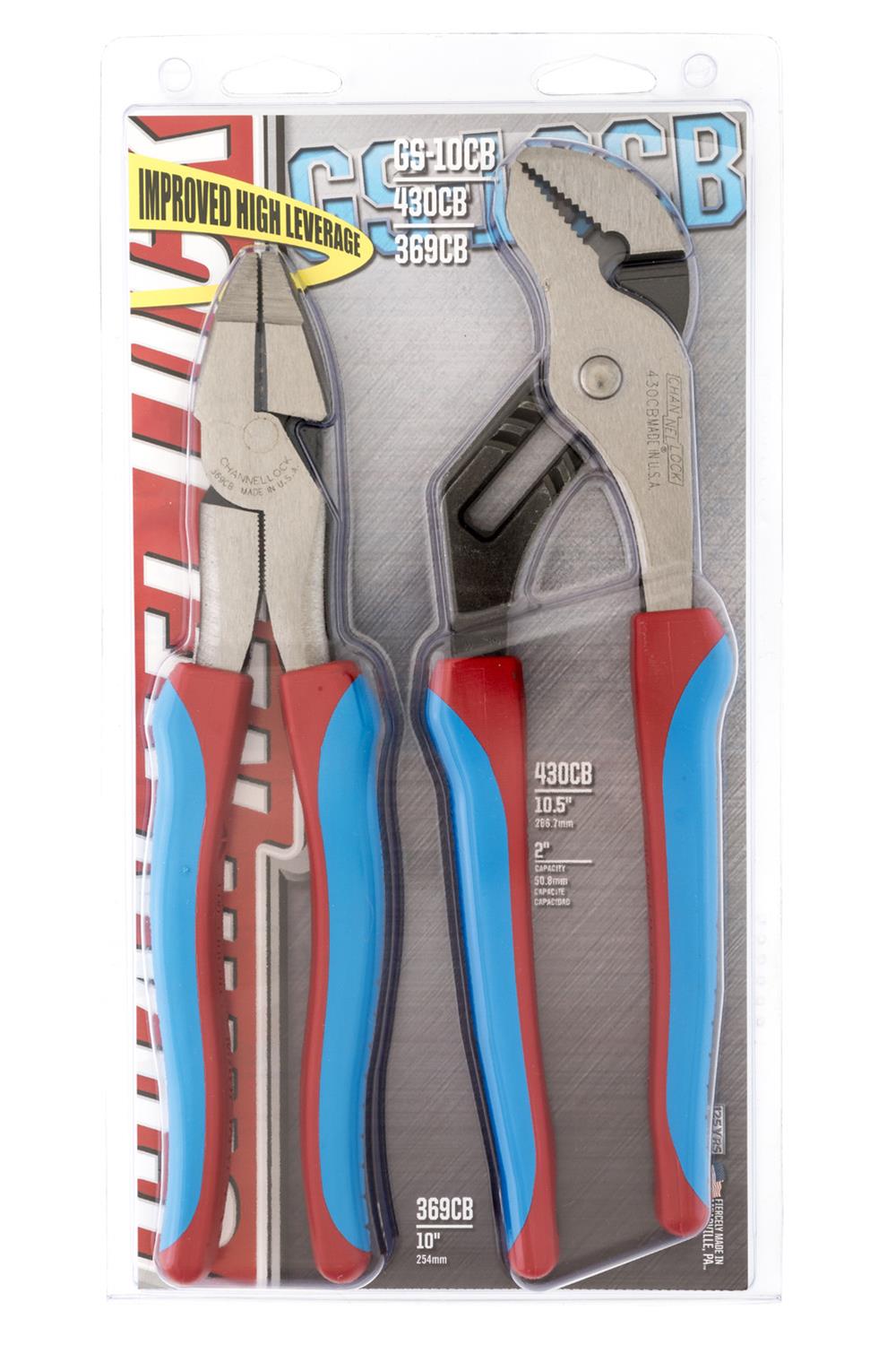 Channellock GS-10CB CHANNELLOCK Code Blue Plier Sets | Summit Racing