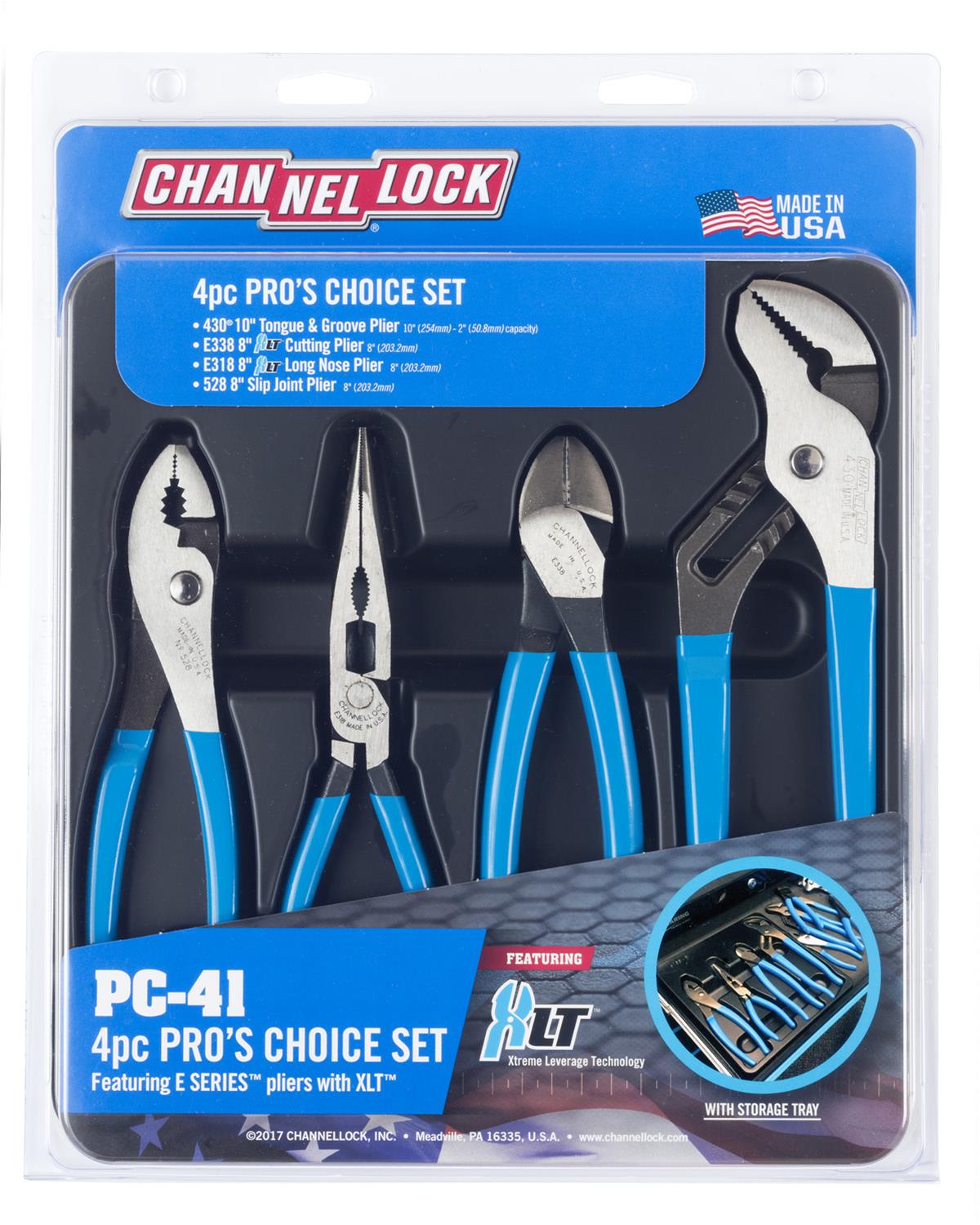Channellock PC-41 CHANNELLOCK Pro's Choice Plier Sets | Summit Racing
