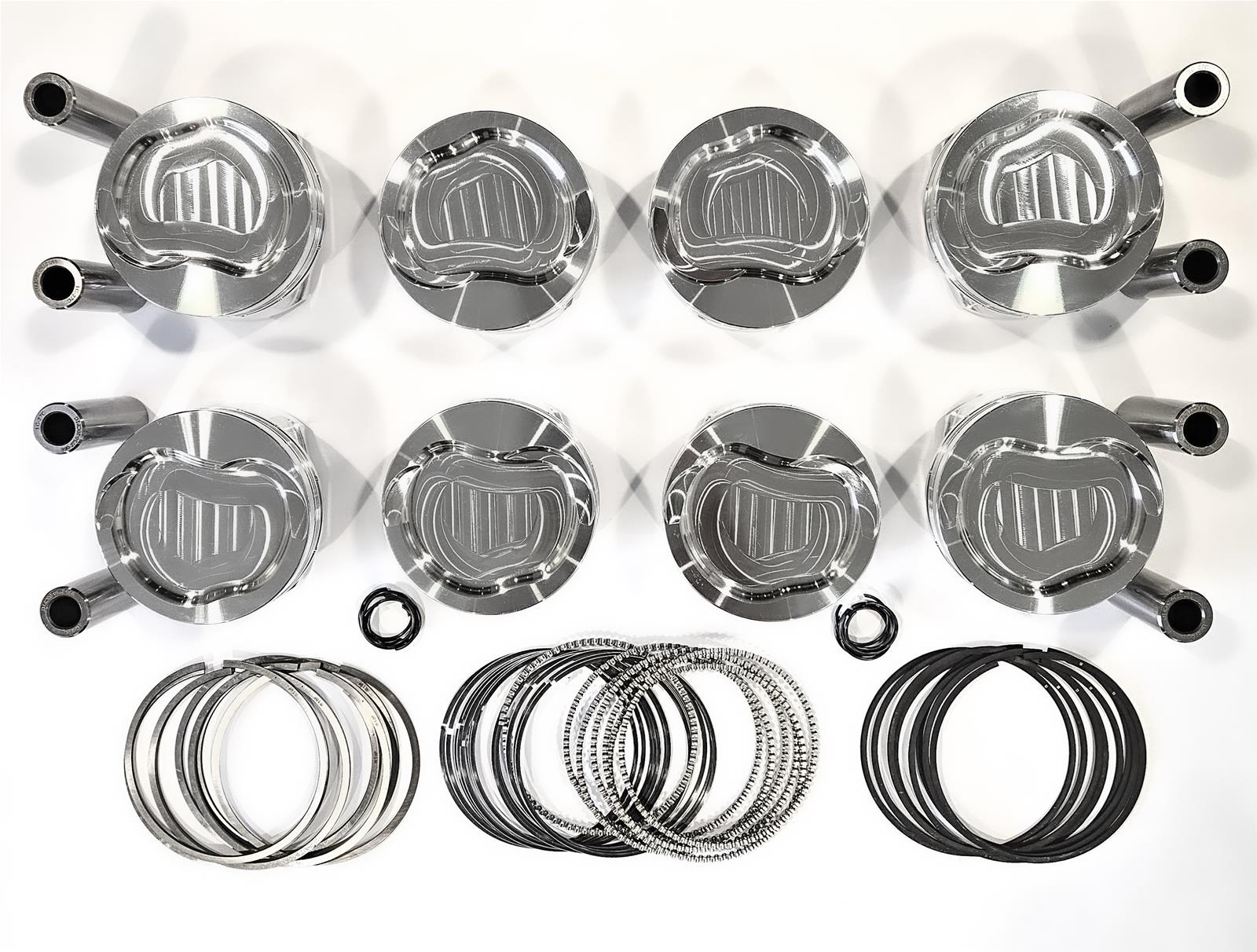 CP-Carrillo BBFR6550-005 CP-Carrillo Pistons Godzilla Piston and Ring Kits | Summit Racing