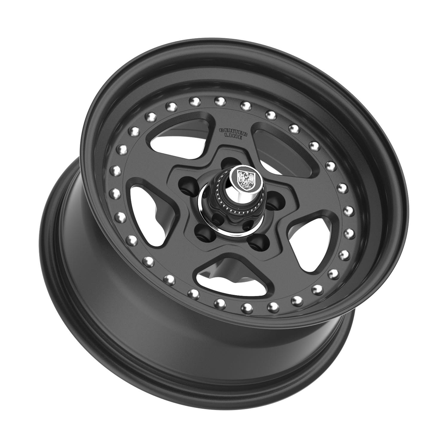 Center Line Telstar 2.0 Satin Black Wheels | Summit Racing