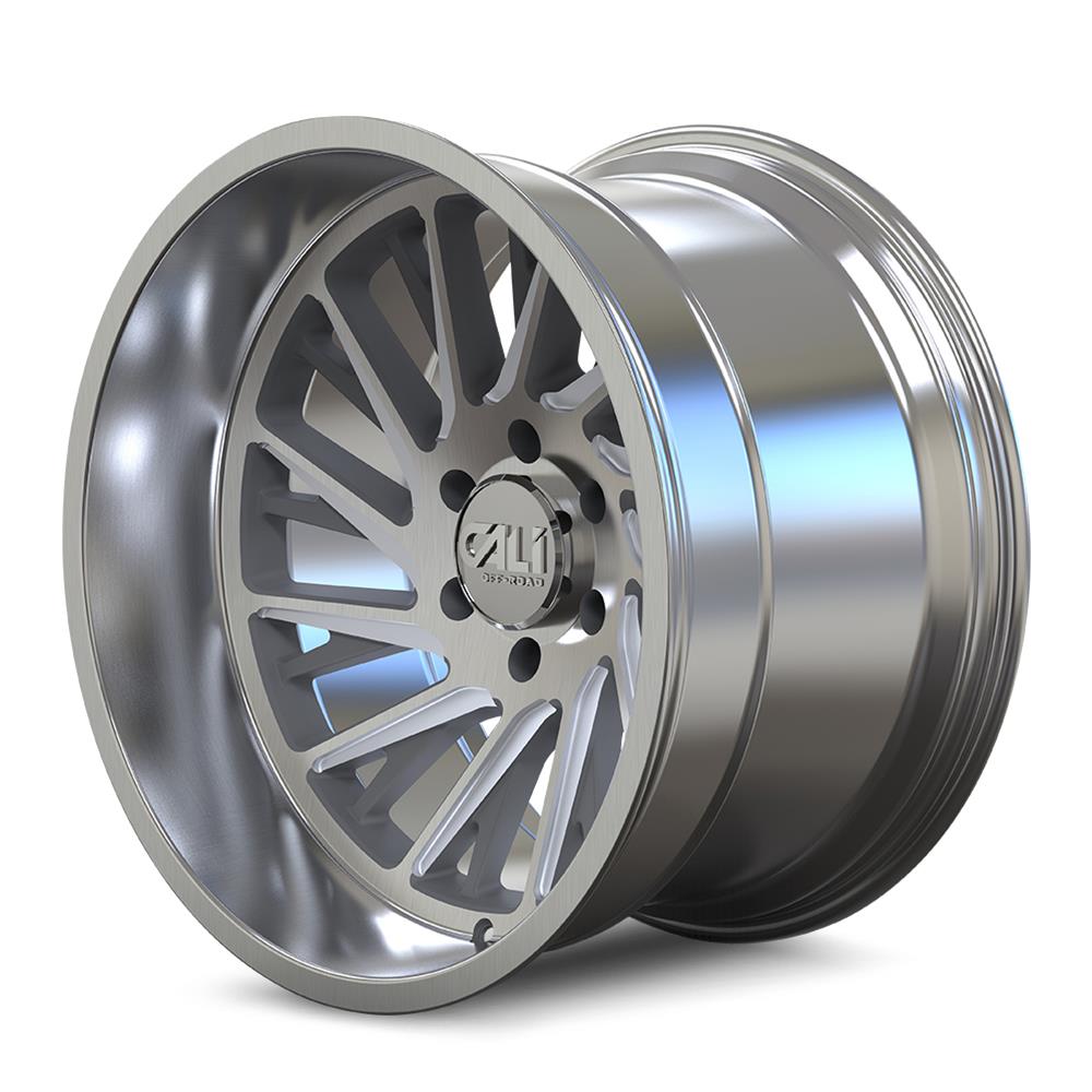 Cali Off-Road Purge Brushed Clearcoat Wheels | Summit Racing