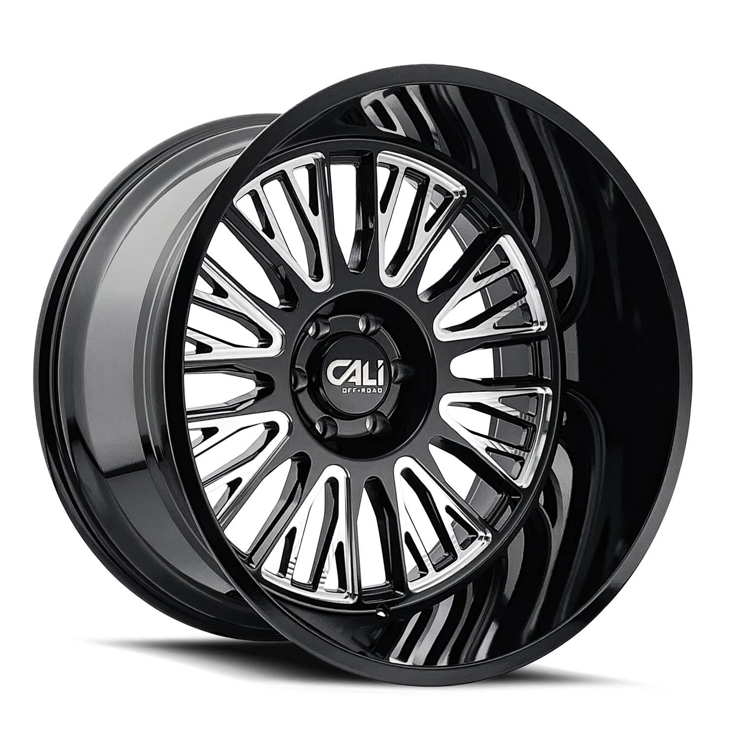 Cali Off-Road Vertex Gloss Black Wheels | Summit Racing