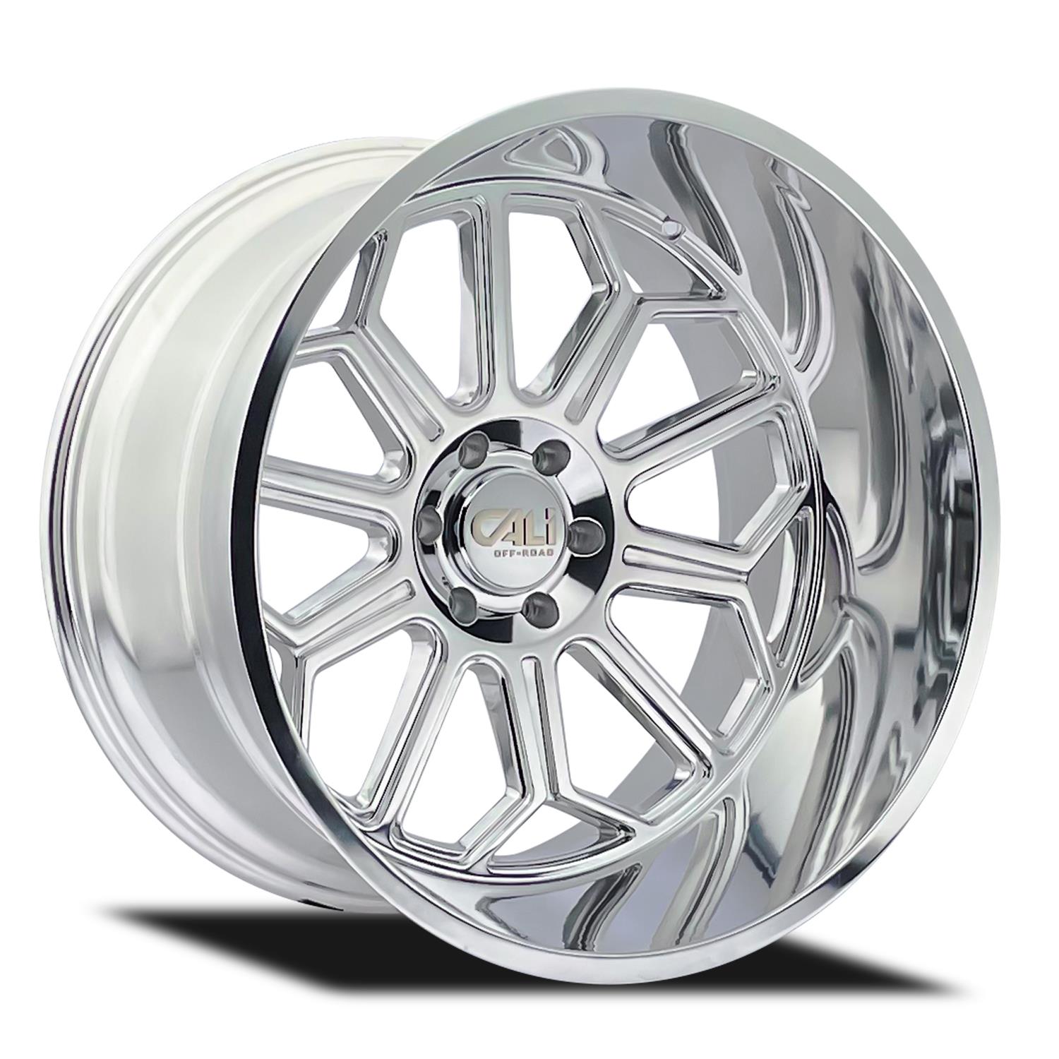 Cali Off Road 9117-24470P Cali Off-Road Auburn Polished Milled Wheels ...