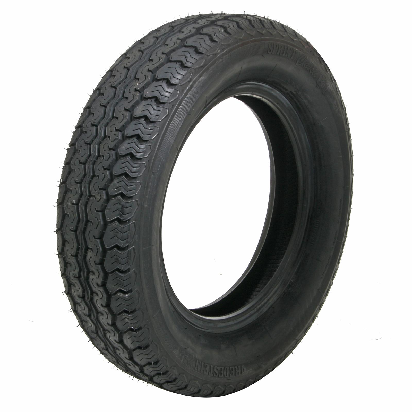 Coker Vredestein Sprint Classic Tire 185/70-15 Blackwall Radial 579853 ...