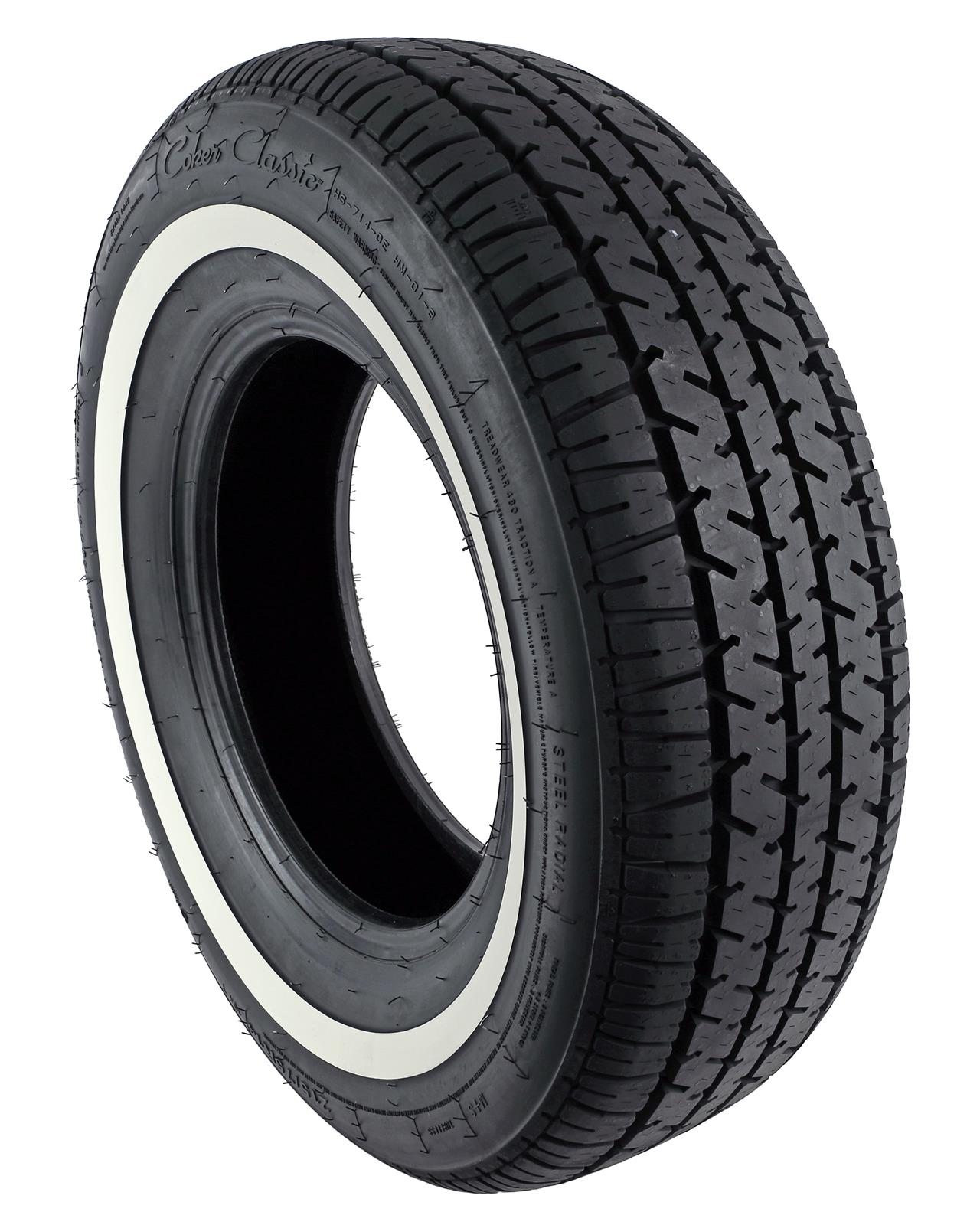Coker Tire 738105 Coker Classic Star Series Whitewall Tires | Summit Racing