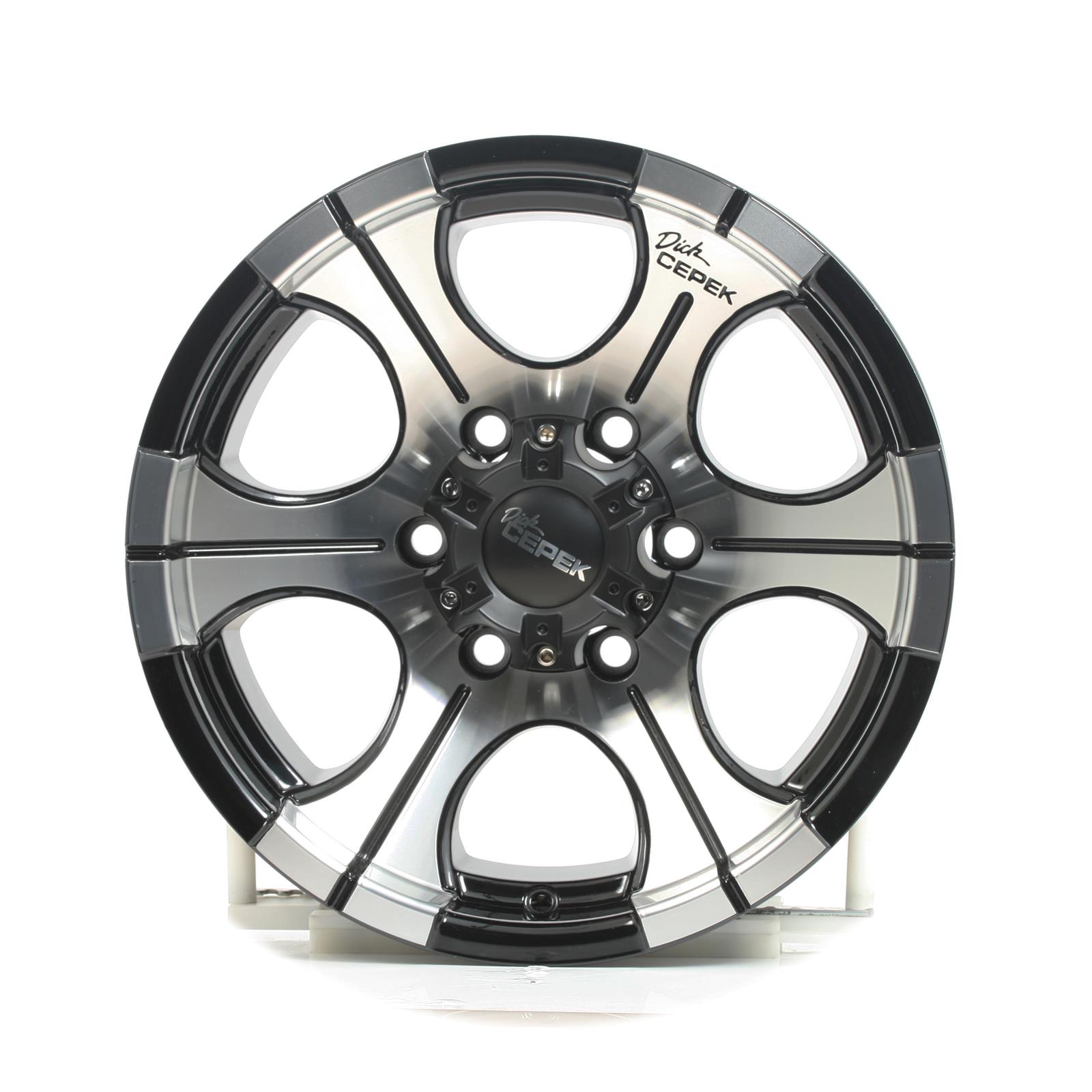 Dick Cepek Tires and Wheels 1168412 Dick Cepek Black DC-2 Aluminum ...