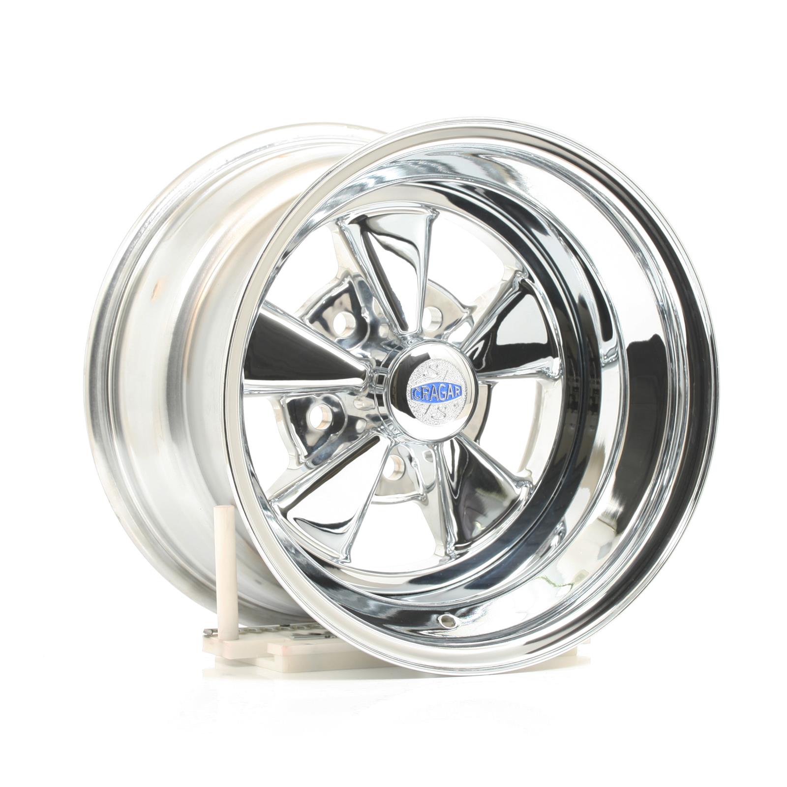 Cragar 1525984402B Cragar 08/61 S/S Super Sport Chrome Wheels | Summit ...