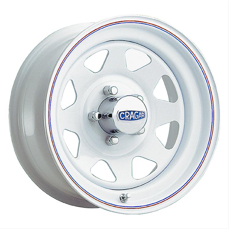 Cragar 1627169564B Cragar Nomad I White Wheels | Summit Racing