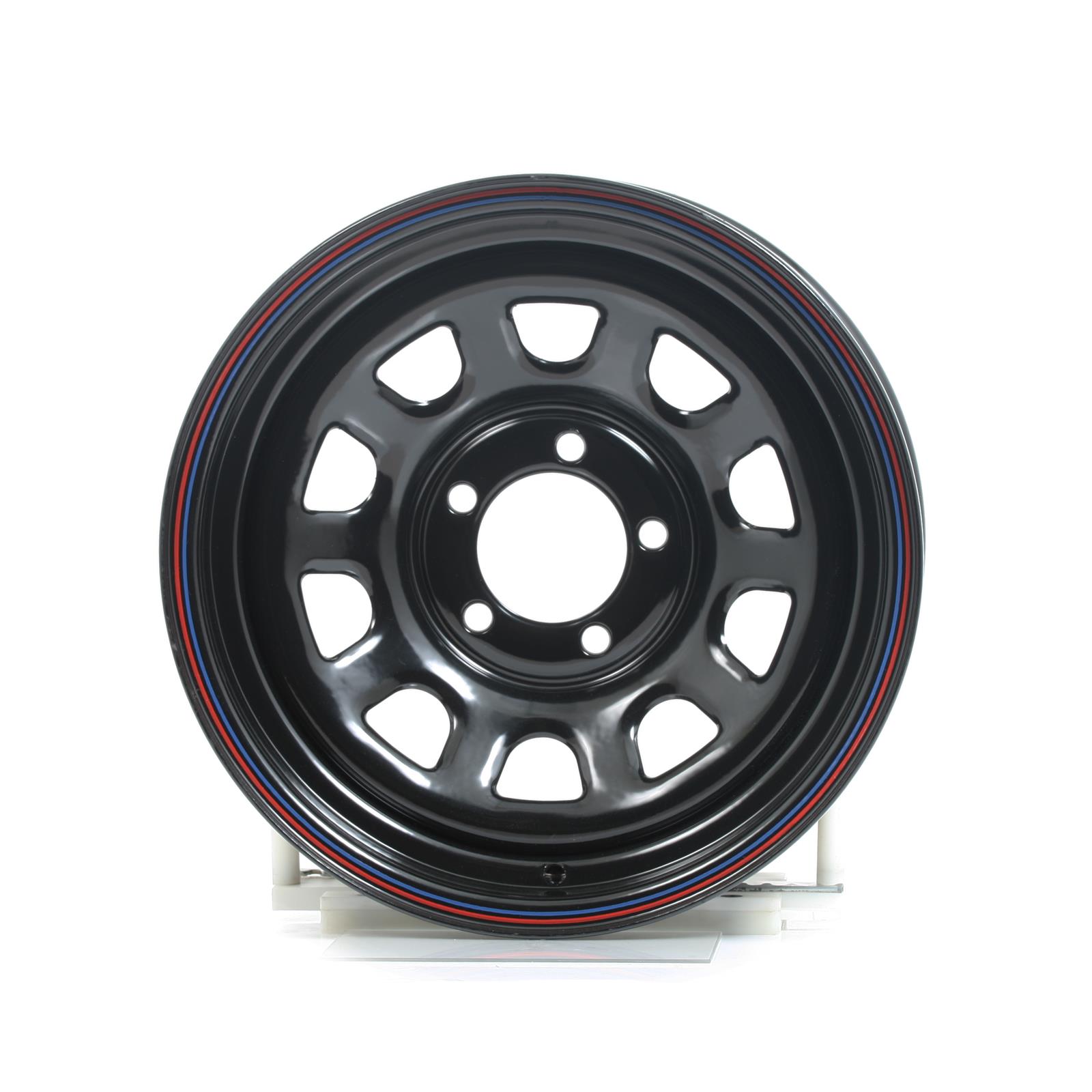 Cragar 1527481565B Cragar Black D Window Wheels | Summit Racing