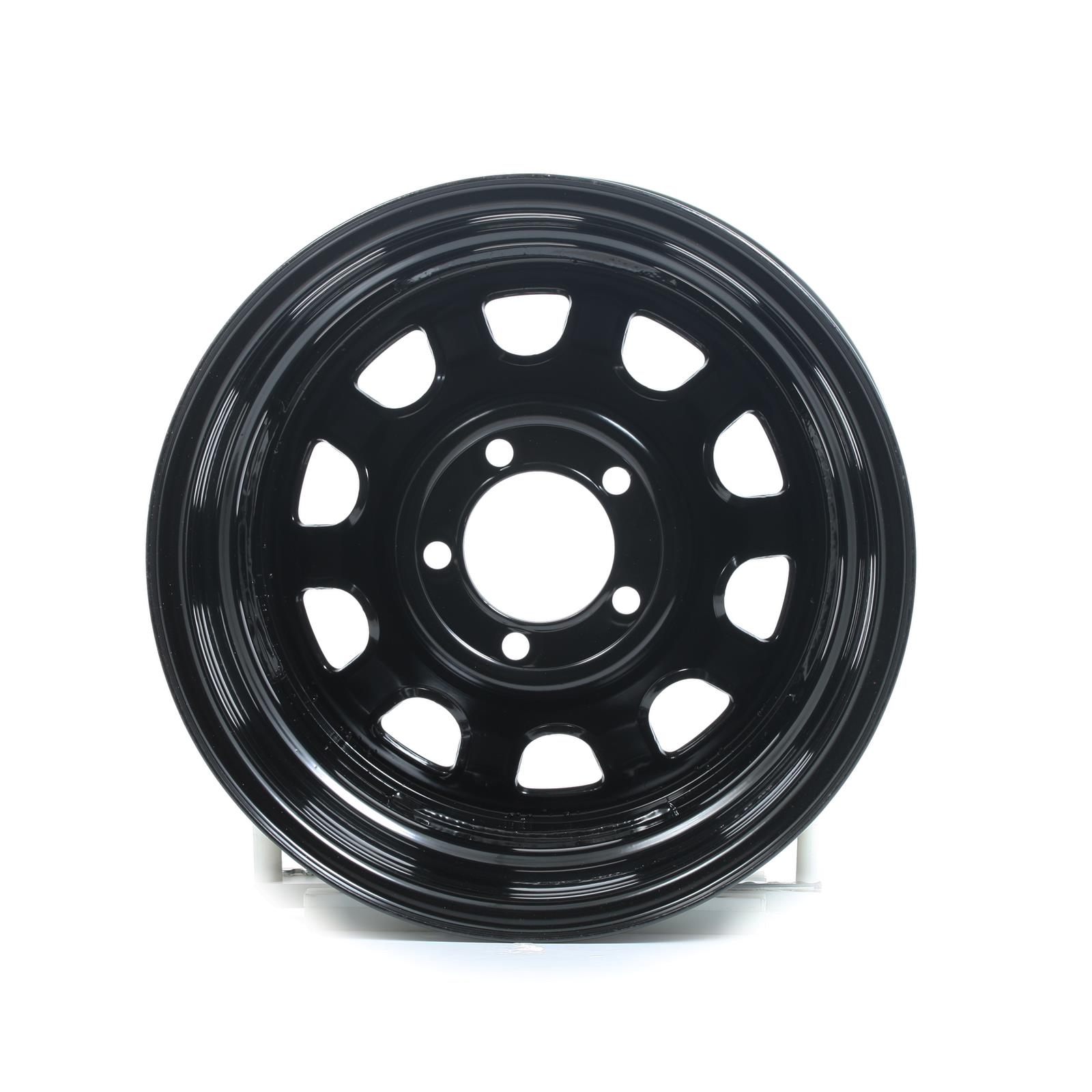 Cragar 1527528565B Cragar Black D Window Wheels | Summit Racing