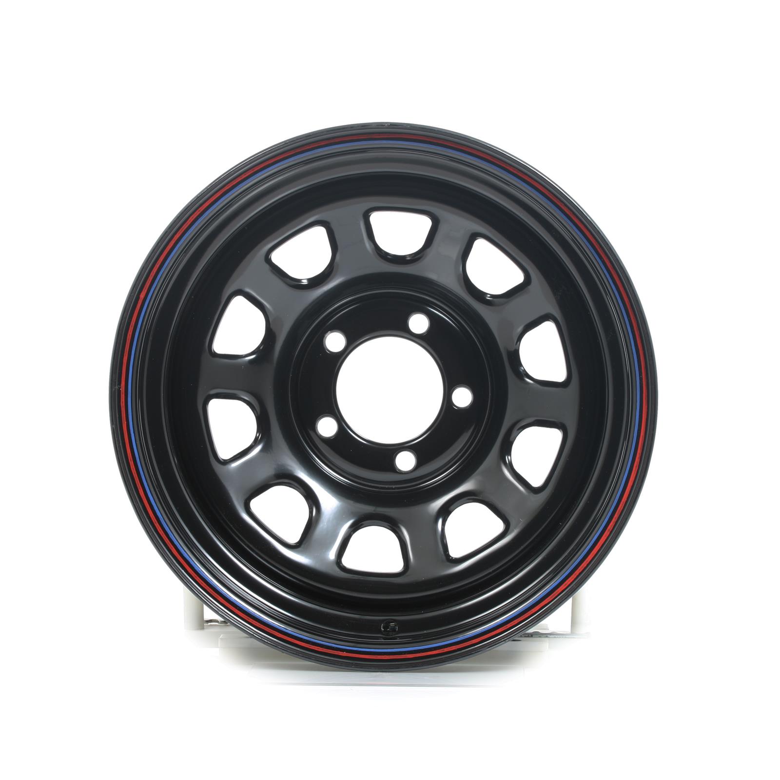 Cragar 1527528565B Cragar Black D Window Wheels | Summit Racing