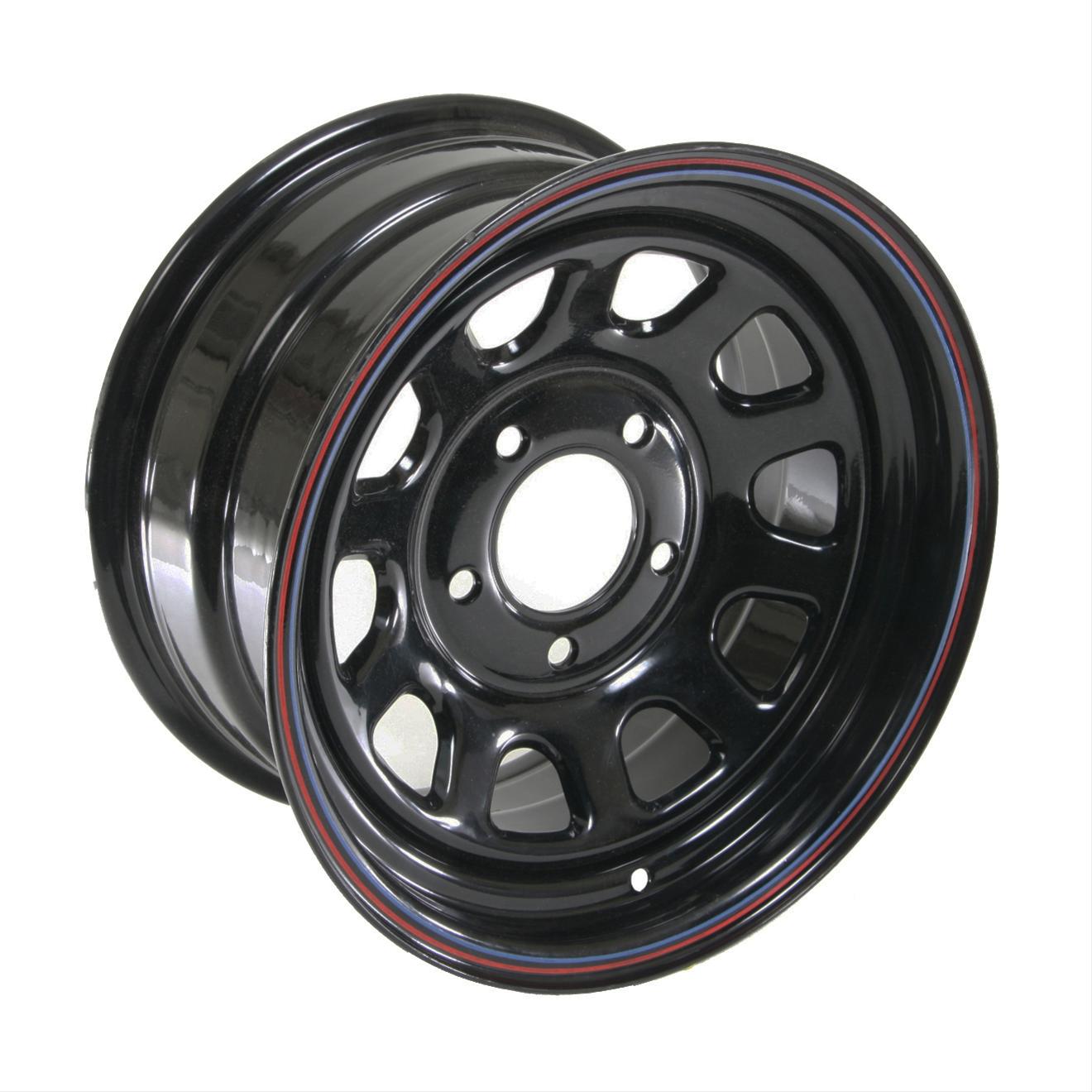 Cragar 1527553565B Cragar Black D Window Wheels | Summit Racing