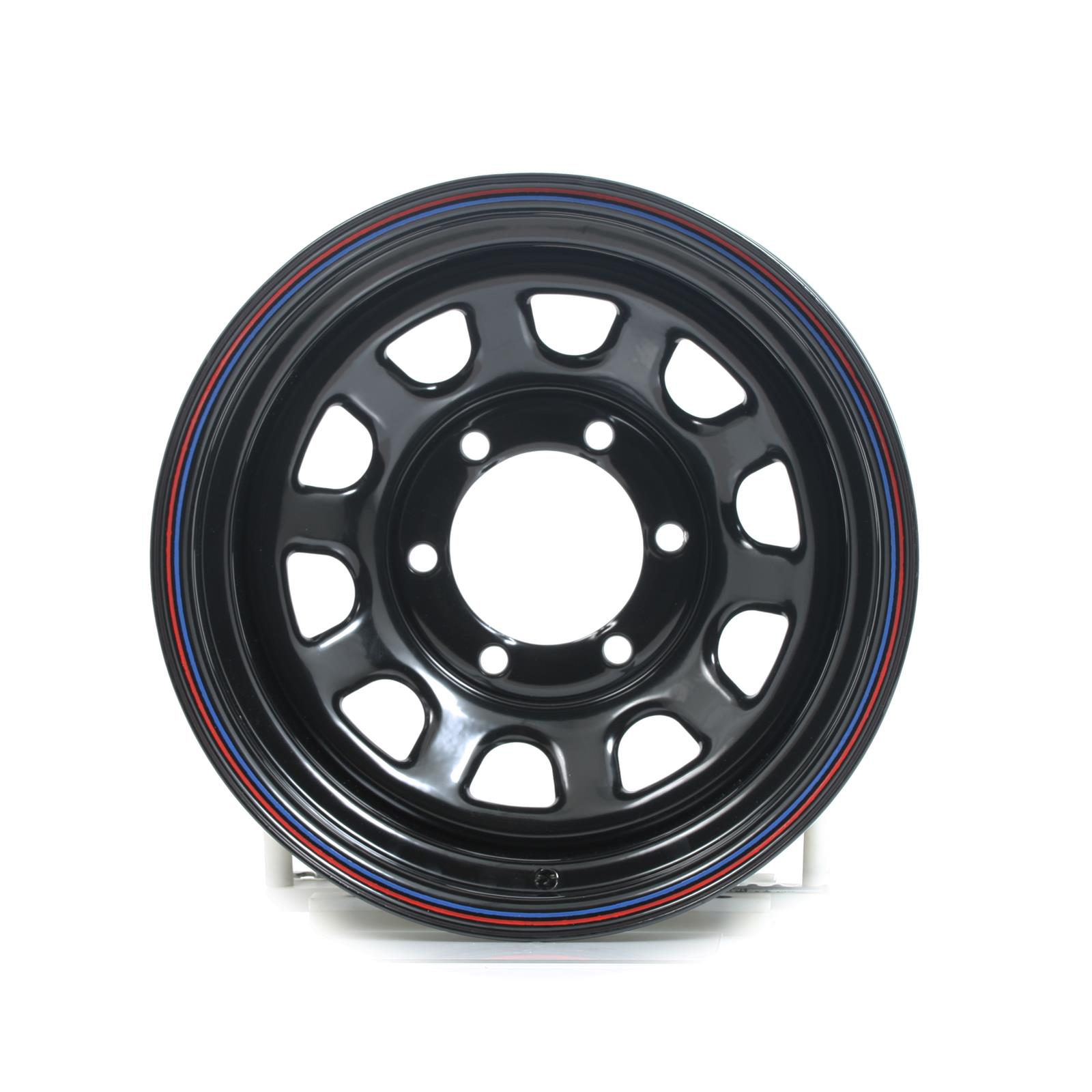 Cragar 1527565565B Cragar Black D Window Wheels | Summit Racing