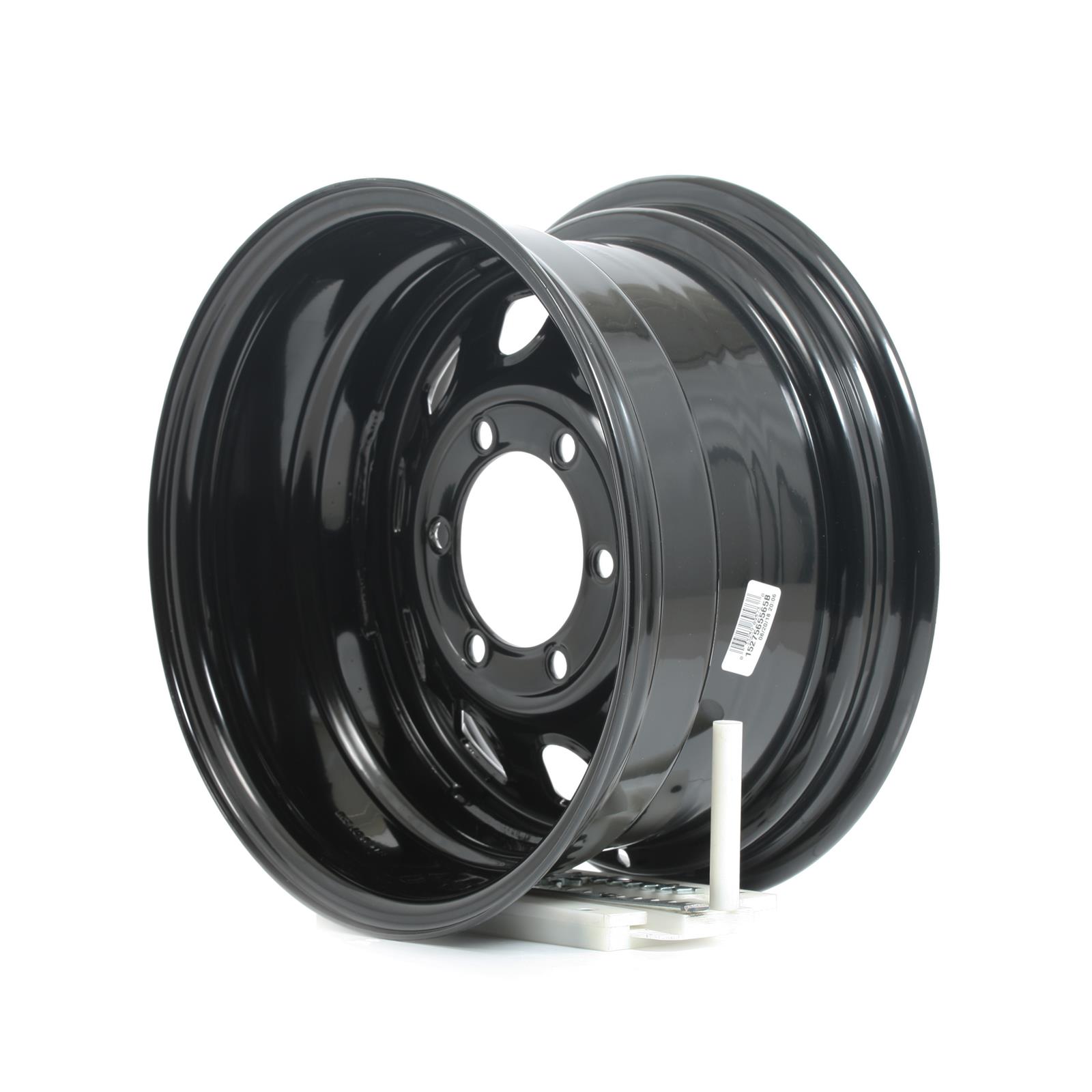 Cragar 1527565565B Cragar Black D Window Wheels | Summit Racing