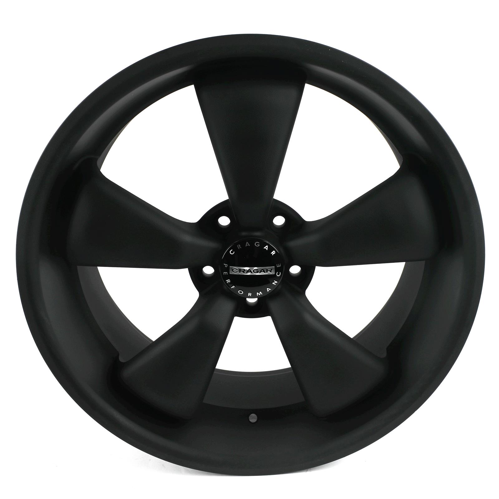 Cragar 617B Series Modern Muscle Matte Black Wheels | Summit Racing