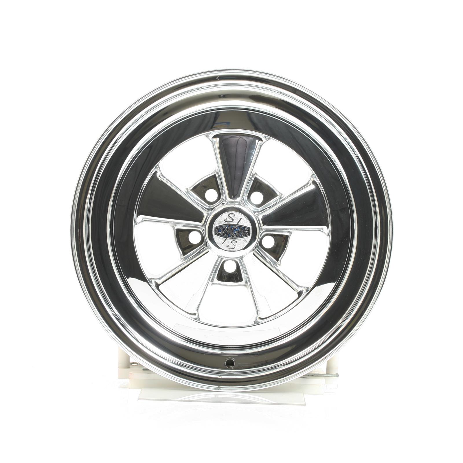 Cragar 1521911402B Cragar 61C Series S/S Super Sport Chrome Wheels ...