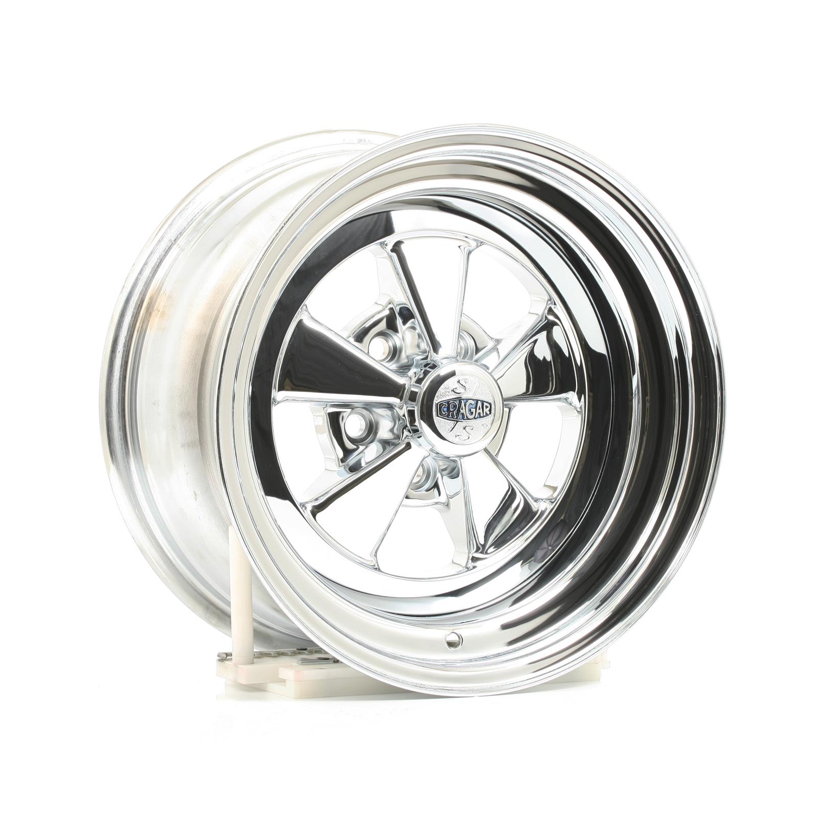 Cragar 1521913402B Cragar 61C Series S/S Super Sport Chrome Wheels ...