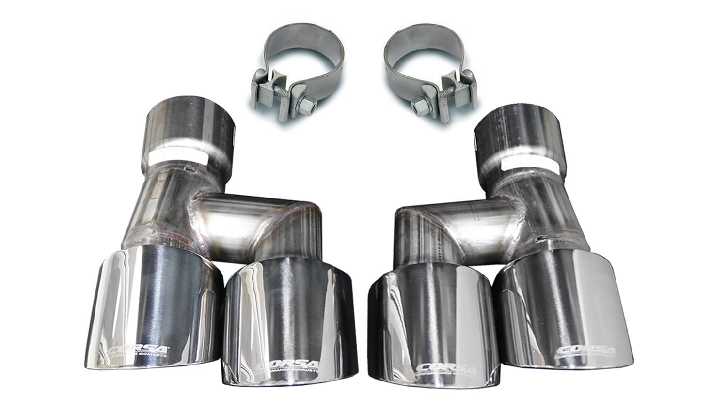 CORSA Performance 21038 Corsa Exhaust Tips | Summit Racing