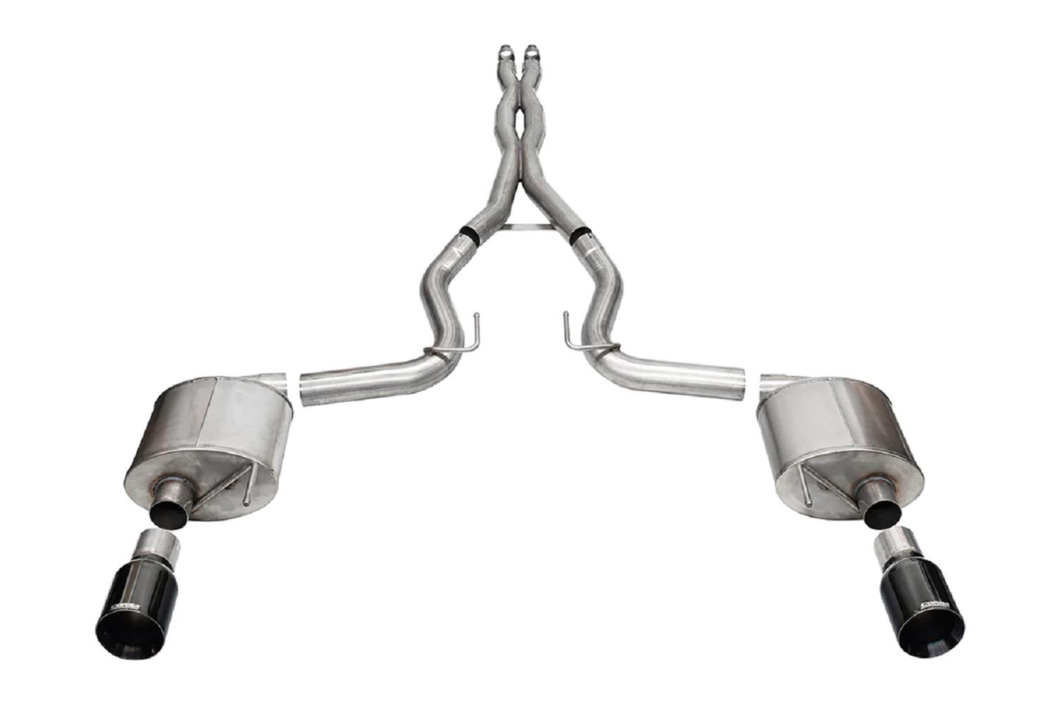 CORSA Performance 21255BLK Corsa Sport Exhaust Systems | Summit Racing