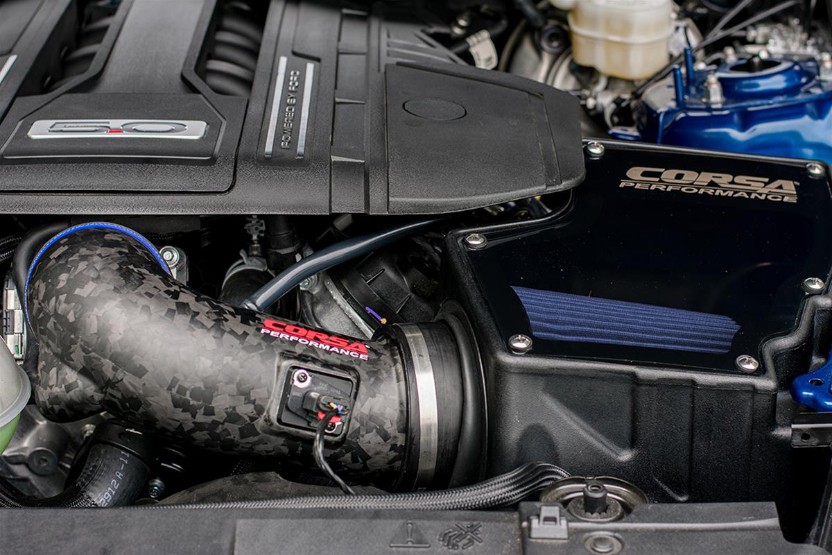 CORSA Performance 44007-MF Corsa Carbon Fiber DryTech 3-D Air Intakes ...