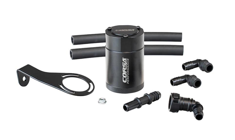 CORSA Performance CC0018 Corsa Oil Catch Cans | Summit Racing