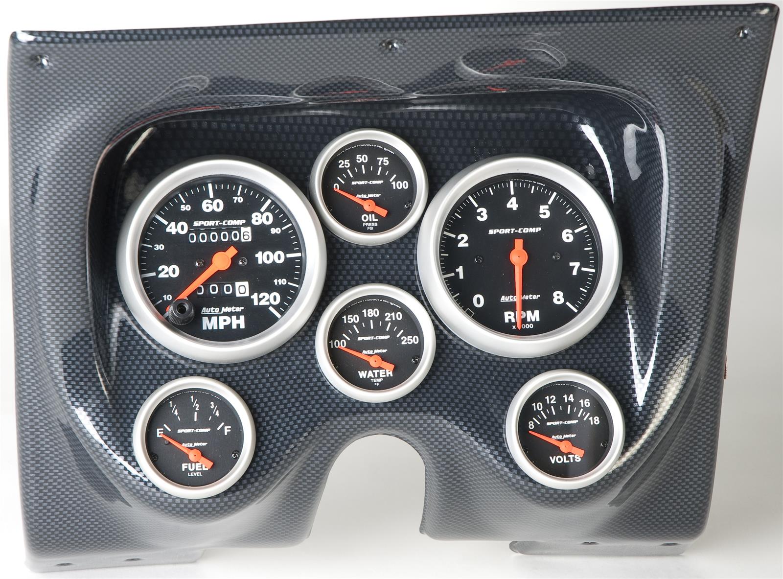 Classic Dash 101670813 Classic Thunder Road Instrument Panels with ...