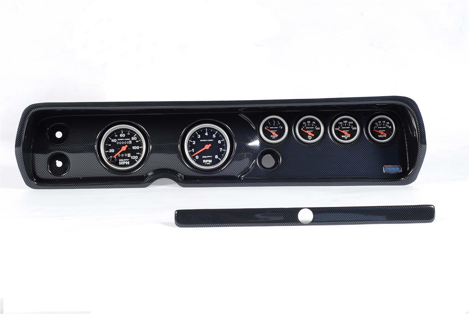 Classic Dash 103641513 Classic Thunder Road Instrument Panels with ...