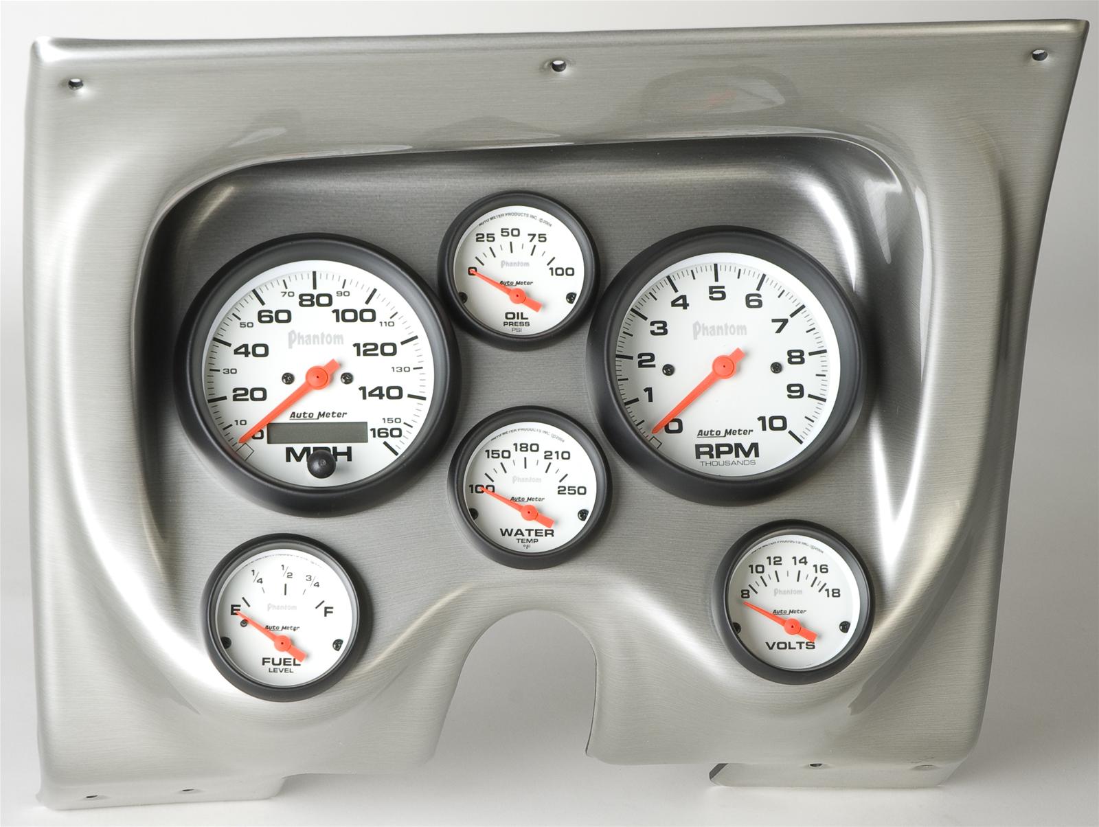 Classic Dash 410670412 Classic Thunder Road Instrument Panels with ...