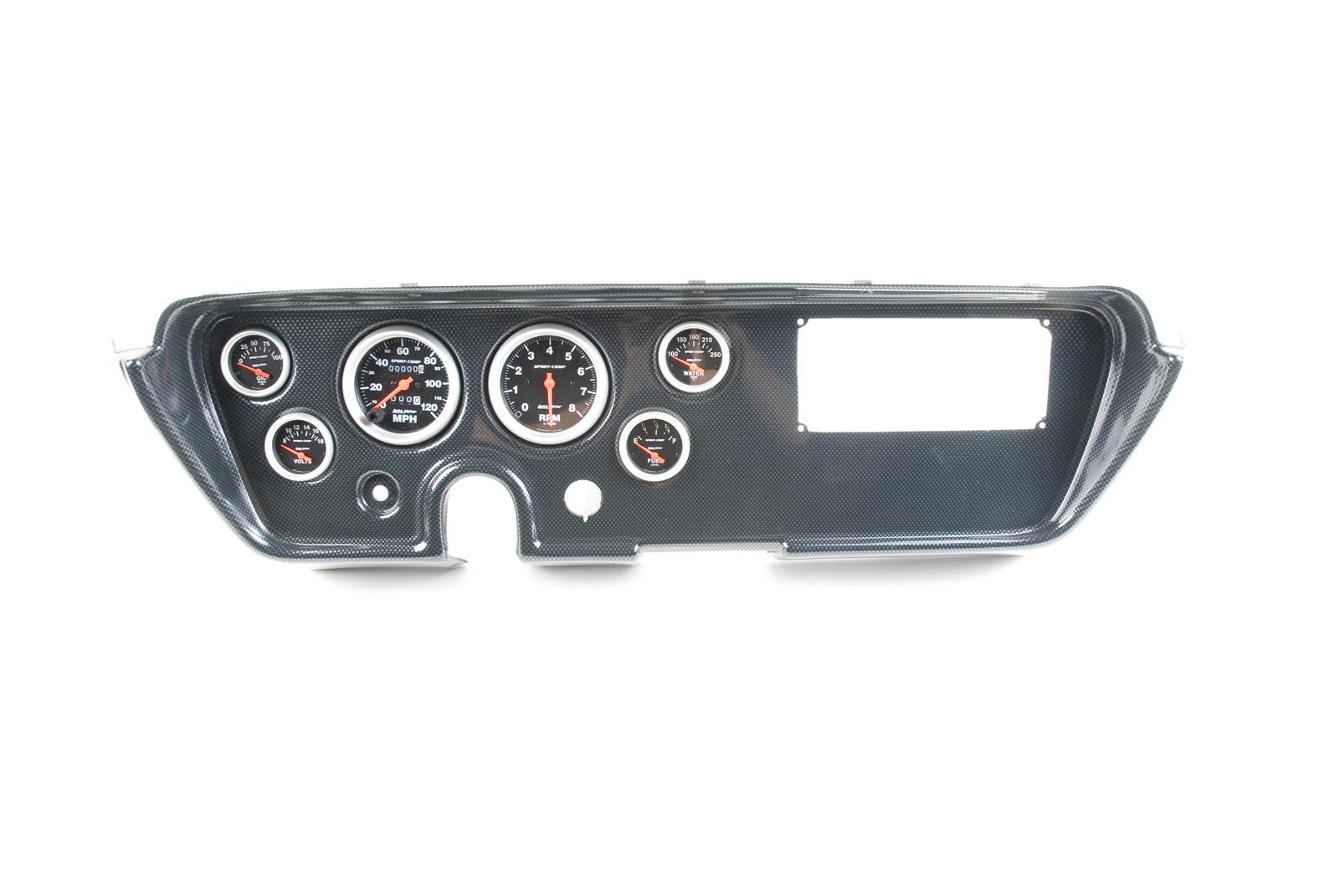 Classic Dash 411671313 Classic Thunder Road Instrument Panels with ...