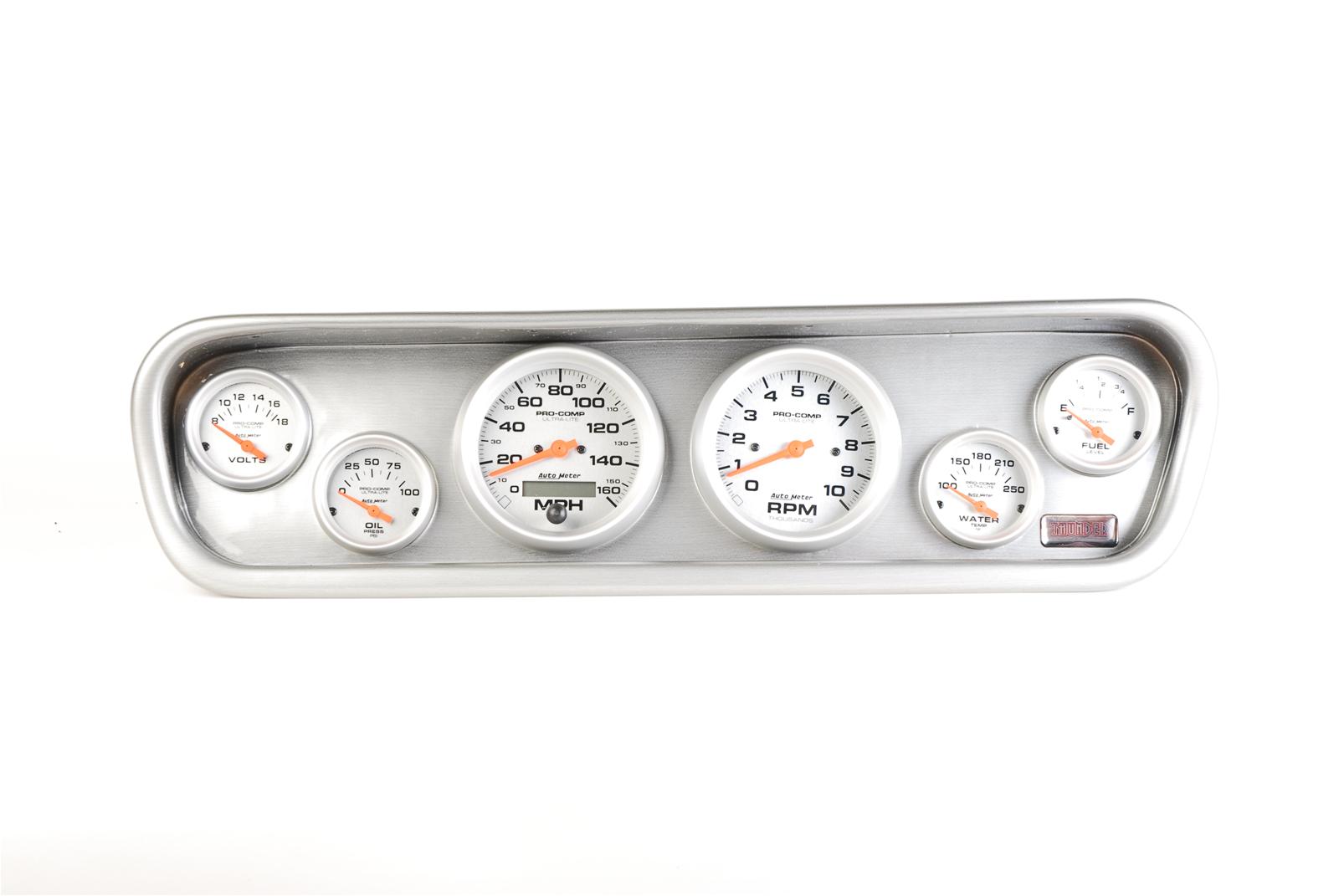 Classic Dash 612640312 Classic Thunder Road Instrument Panels with ...