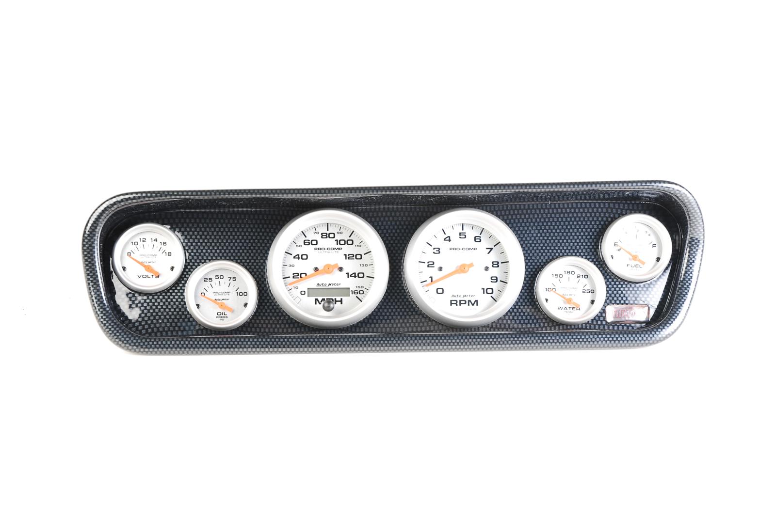 Classic Dash 612640313 Classic Thunder Road Instrument Panels with ...