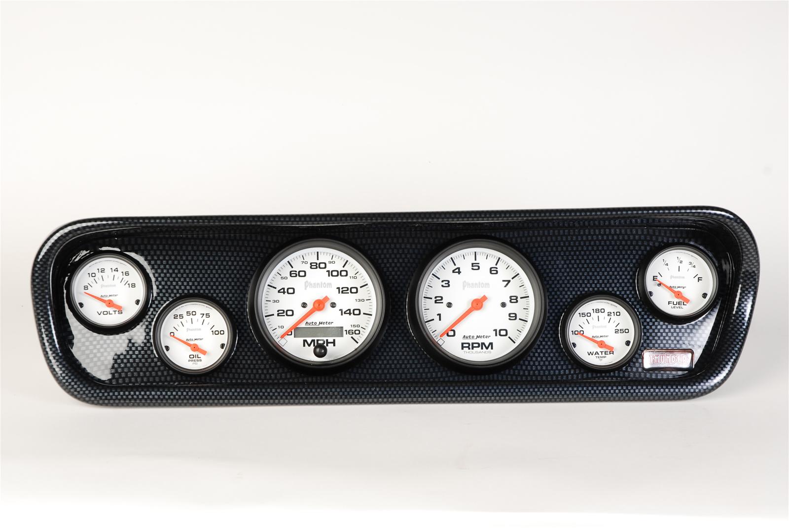 Classic Dash 612640413 Classic Thunder Road Instrument Panels with ...