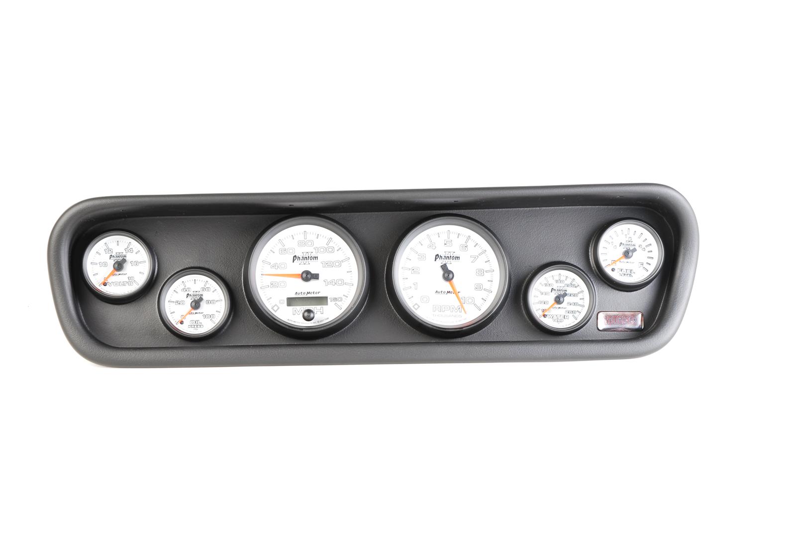 Classic Dash 612641111 Classic Thunder Road Instrument Panels with ...