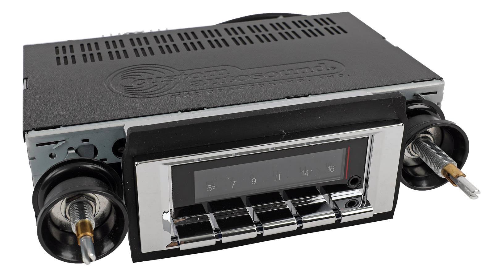 Custom Autosound CAMNOV82740 Custom Autosound USA 740 Radios Summit Racing