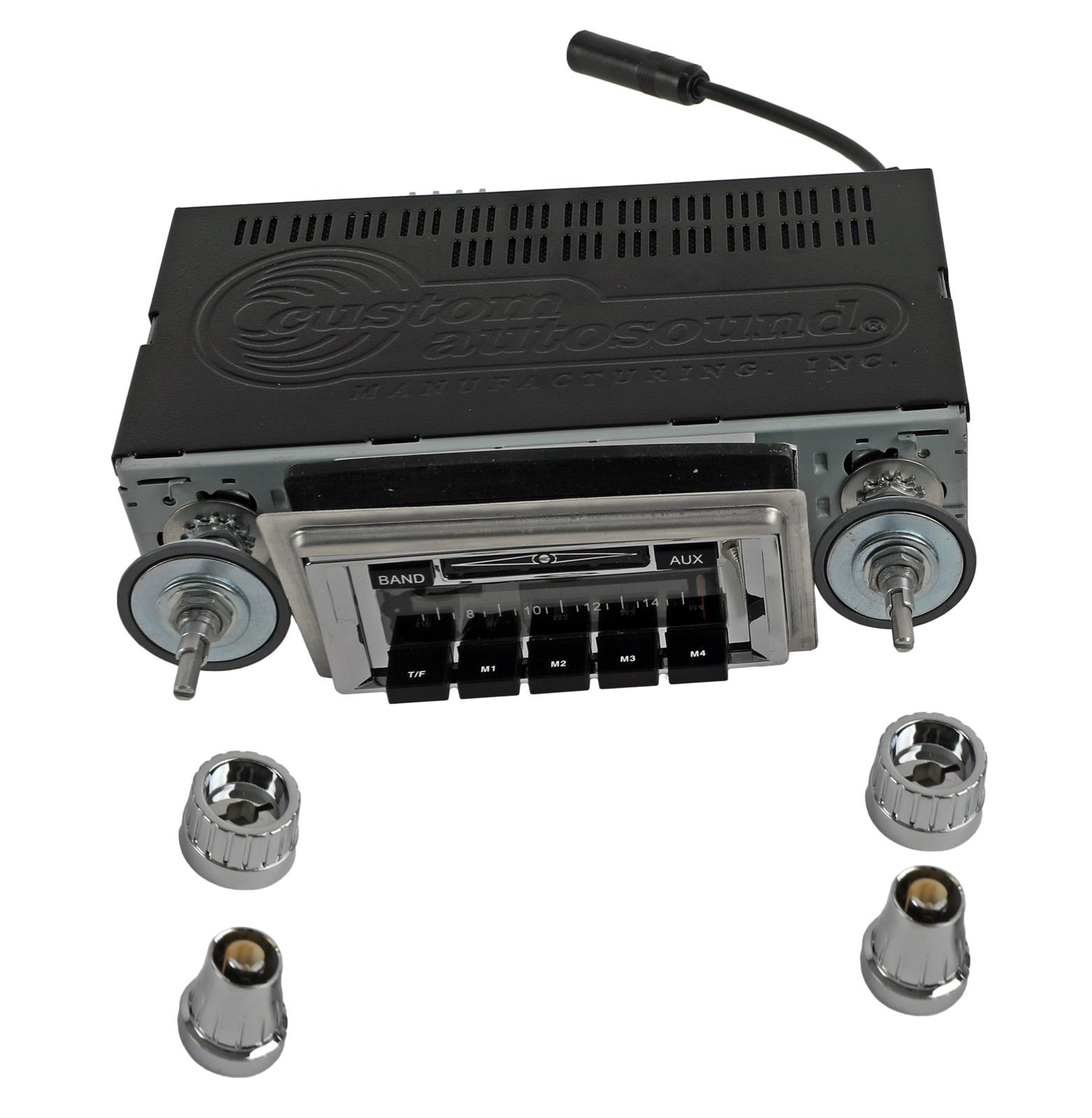 Custom Autosound CAMSTUE230 Custom Autosound USA-230 Radios | Summit Racing