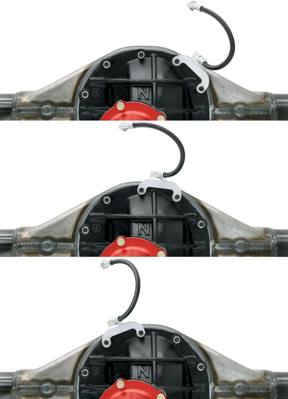 Currie Enterprises CE-6022HU Currie 9 in. Bolt-On Rear Brake Hoses ...