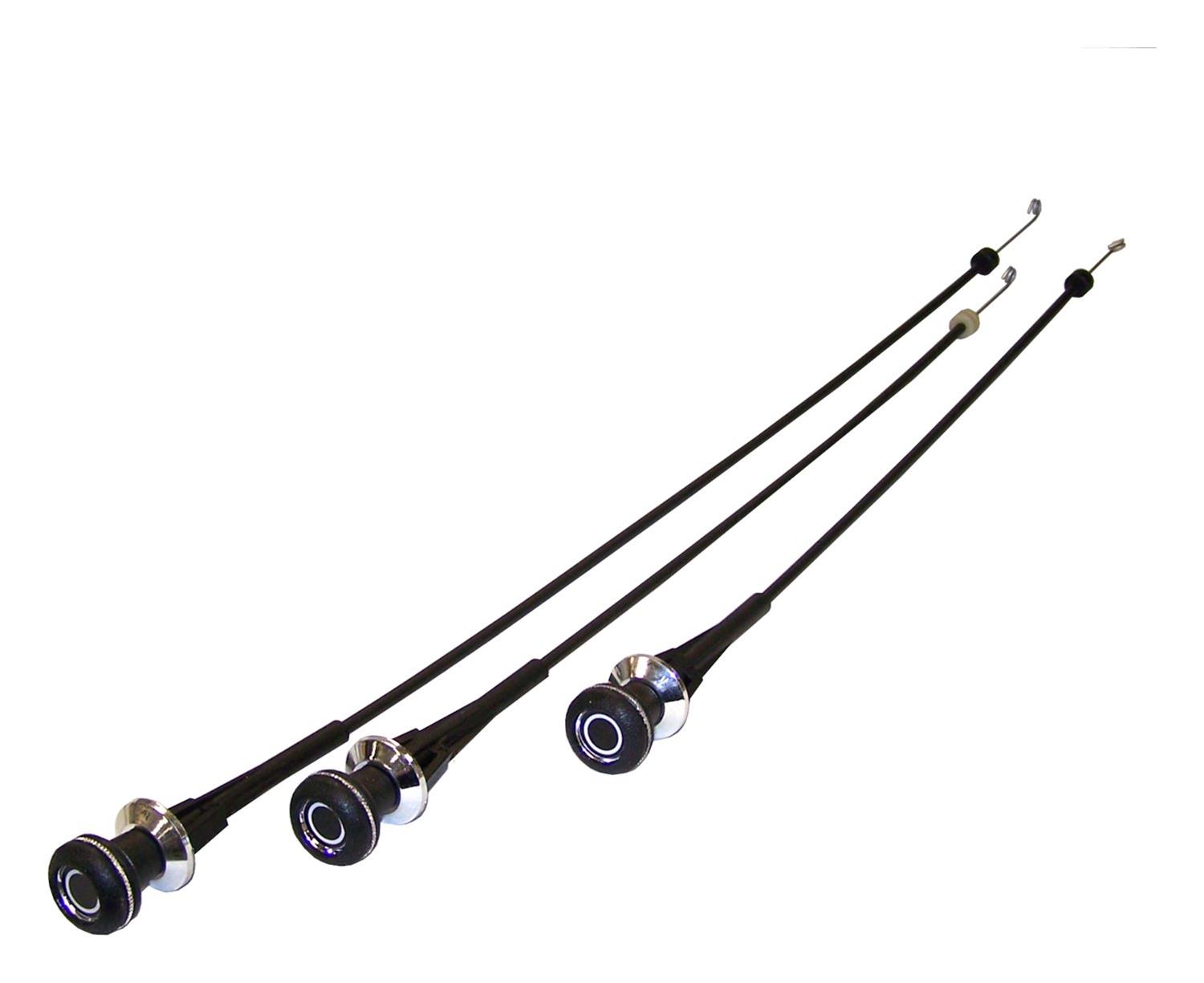 Crown Automotive 5463657K Crown Automotive Climate Control Cables ...