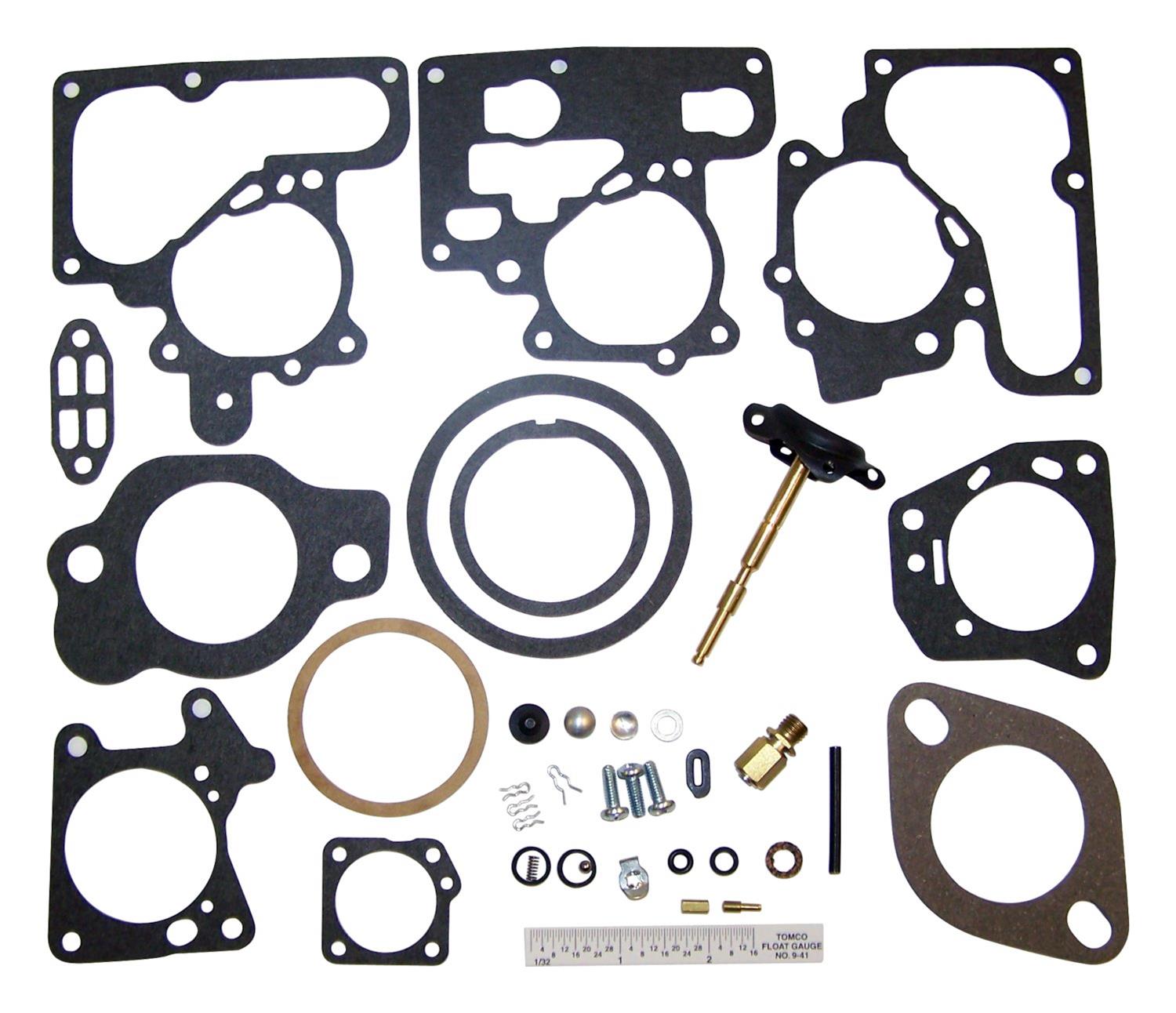 JEEP Crown Automotive 83300085 Crown Automotive Carburetor Rebuild Kits ...