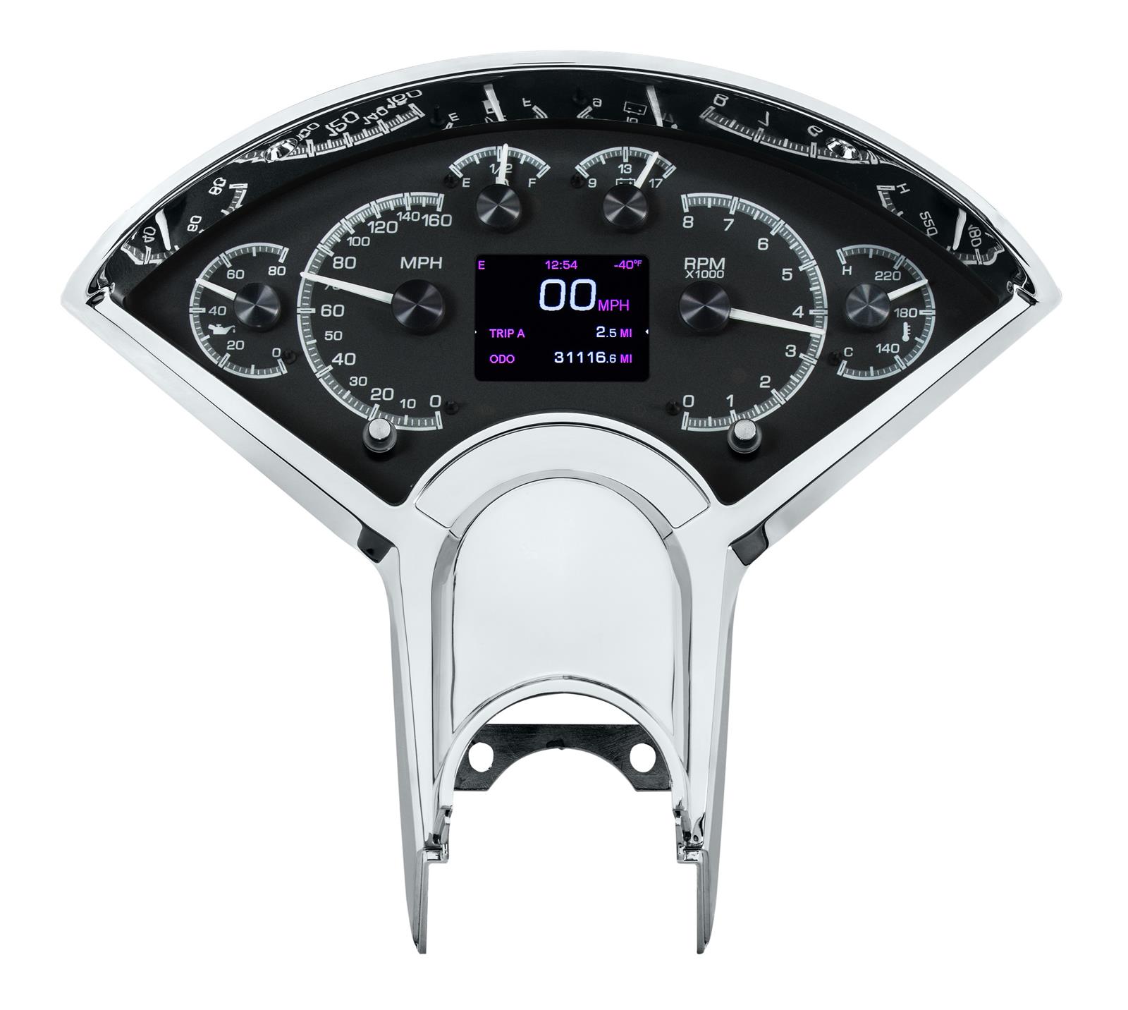 Dakota Digital HDX-55C-K Dakota Digital HDX Direct-Fit Analog Gauge ...