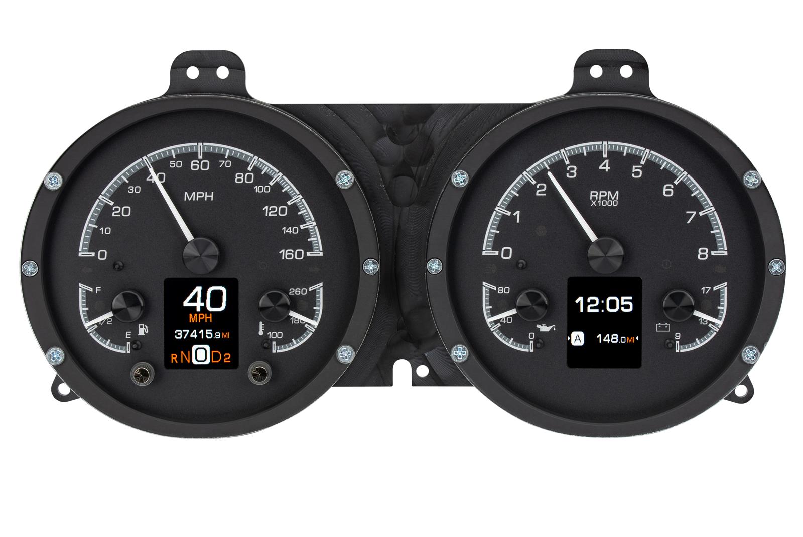 Dakota Digital HDX-67C-CAM-K Dakota Digital HDX Direct-Fit Analog Gauge ...