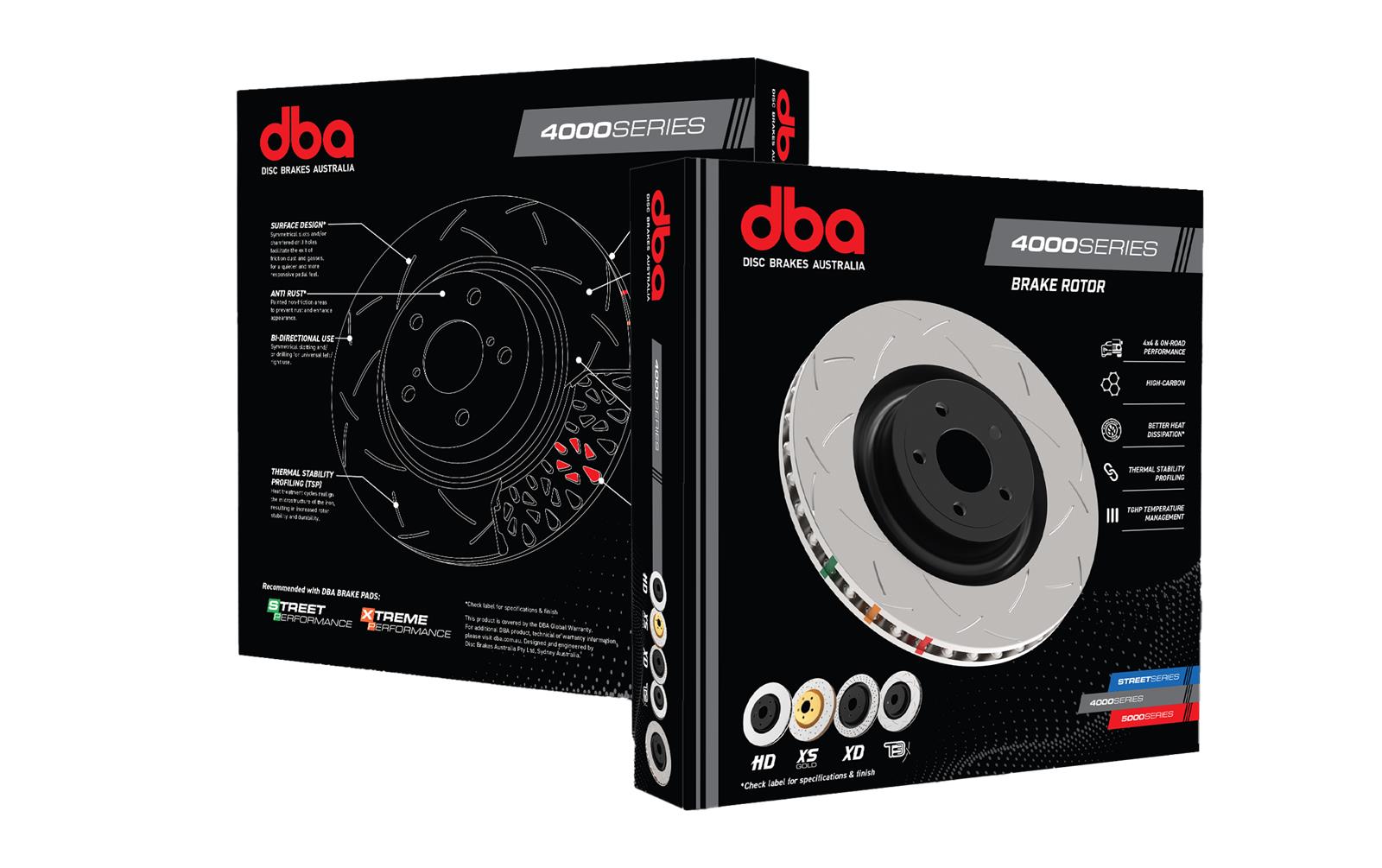 Disc Brakes Australia USA LLC DBA42355BLKXS