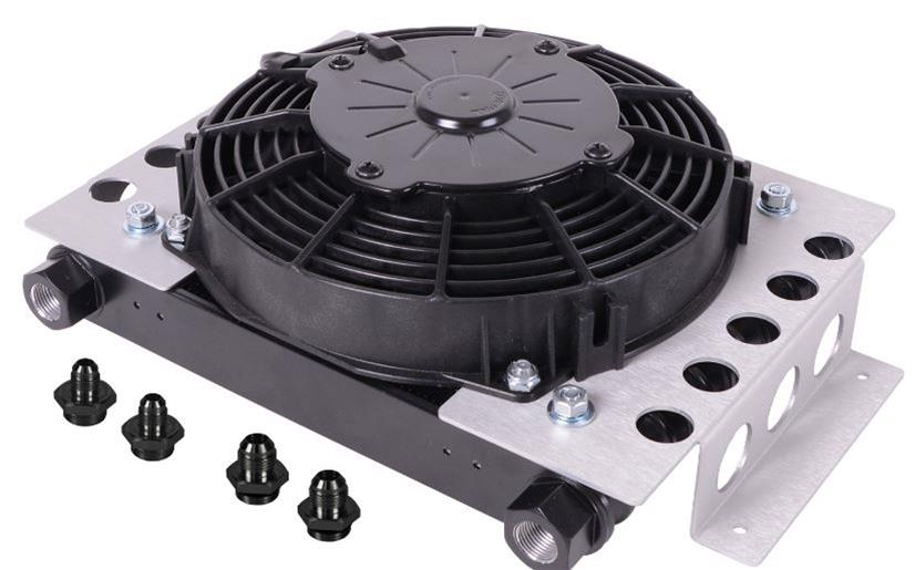 Derale Cooling Products 13754 Derale Atomic-Cool Remote Fan-Mounted Oil ...