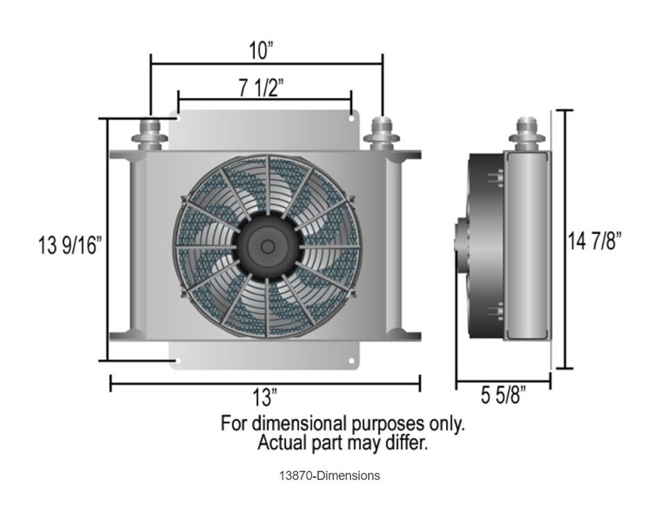 Derale Cooling Products 13870 Derale Hyper-Cool Extreme Remote Fluid ...