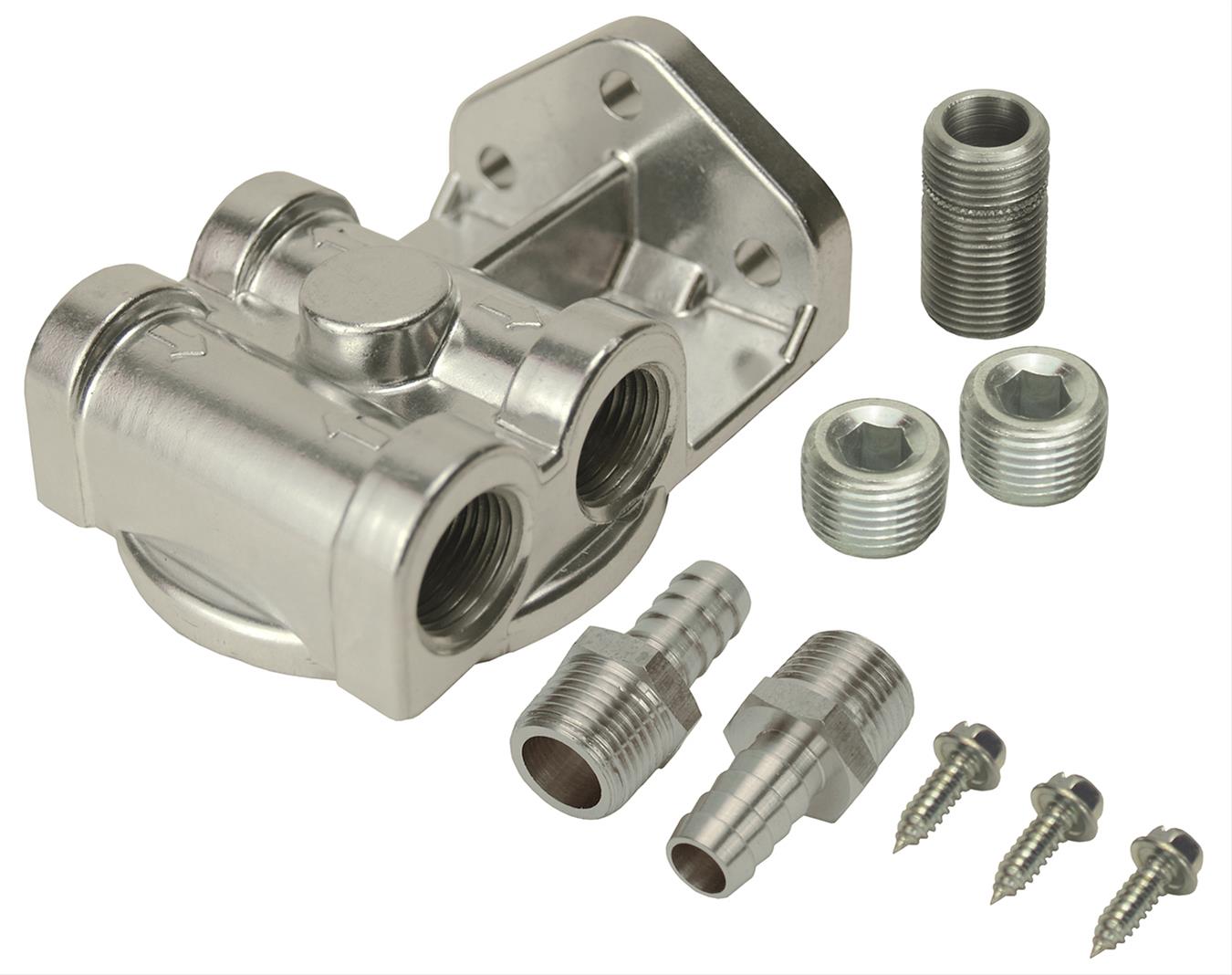 Derale Cooling Products 15709 Derale Remote Filter Mounts | Summit Racing